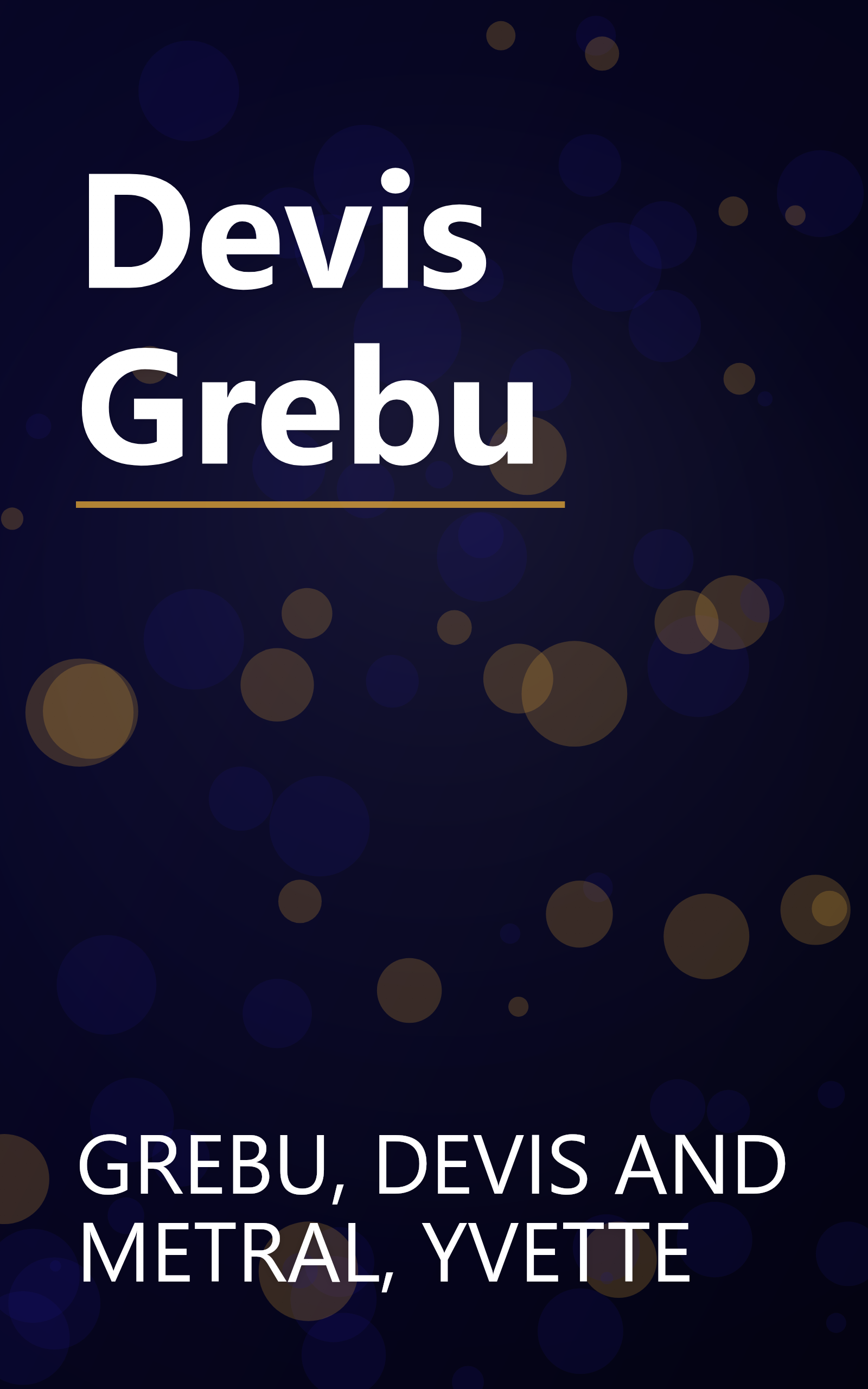 Devis Grebu book cover
