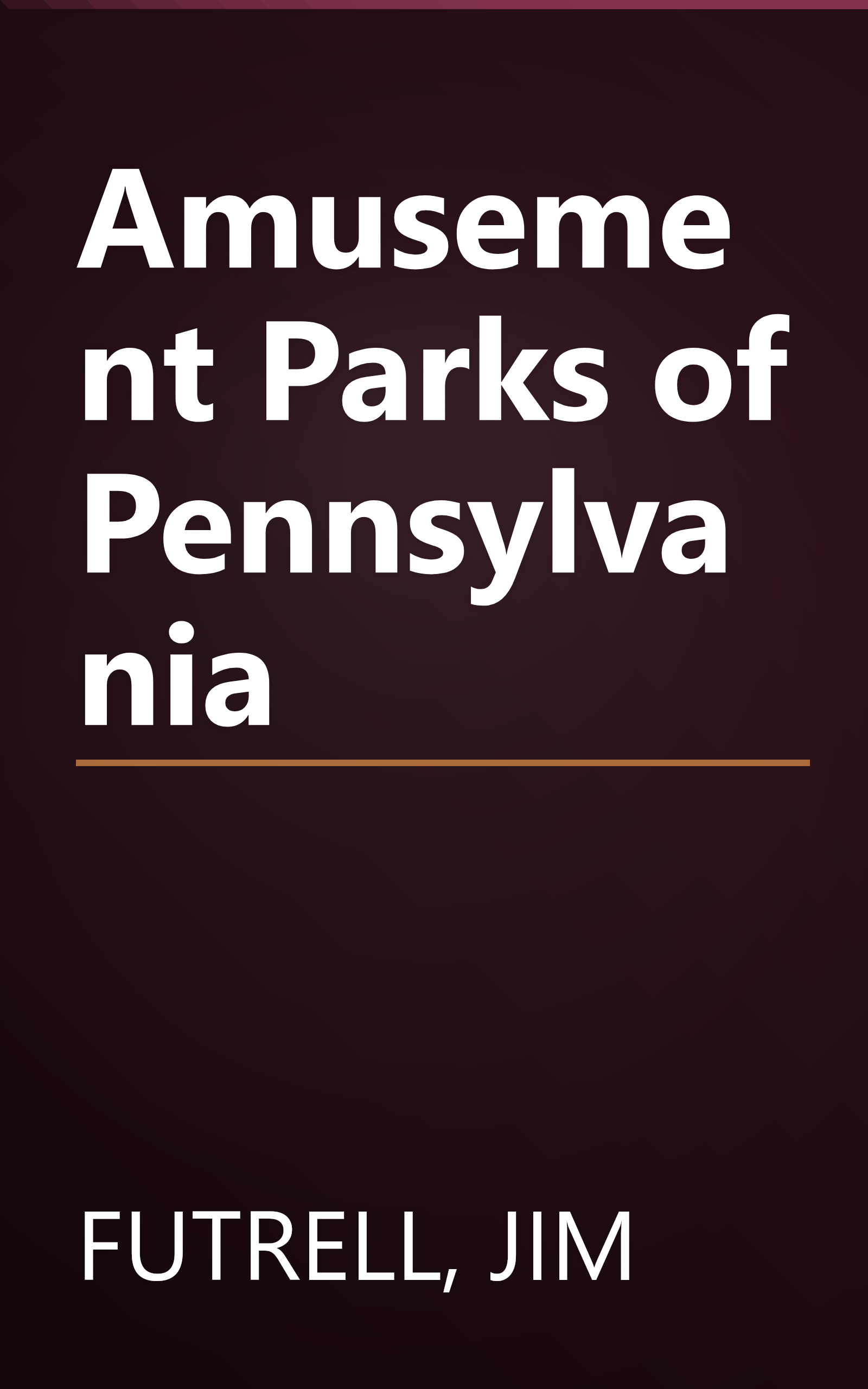 Amusement Parks of Pennsylvania book cover