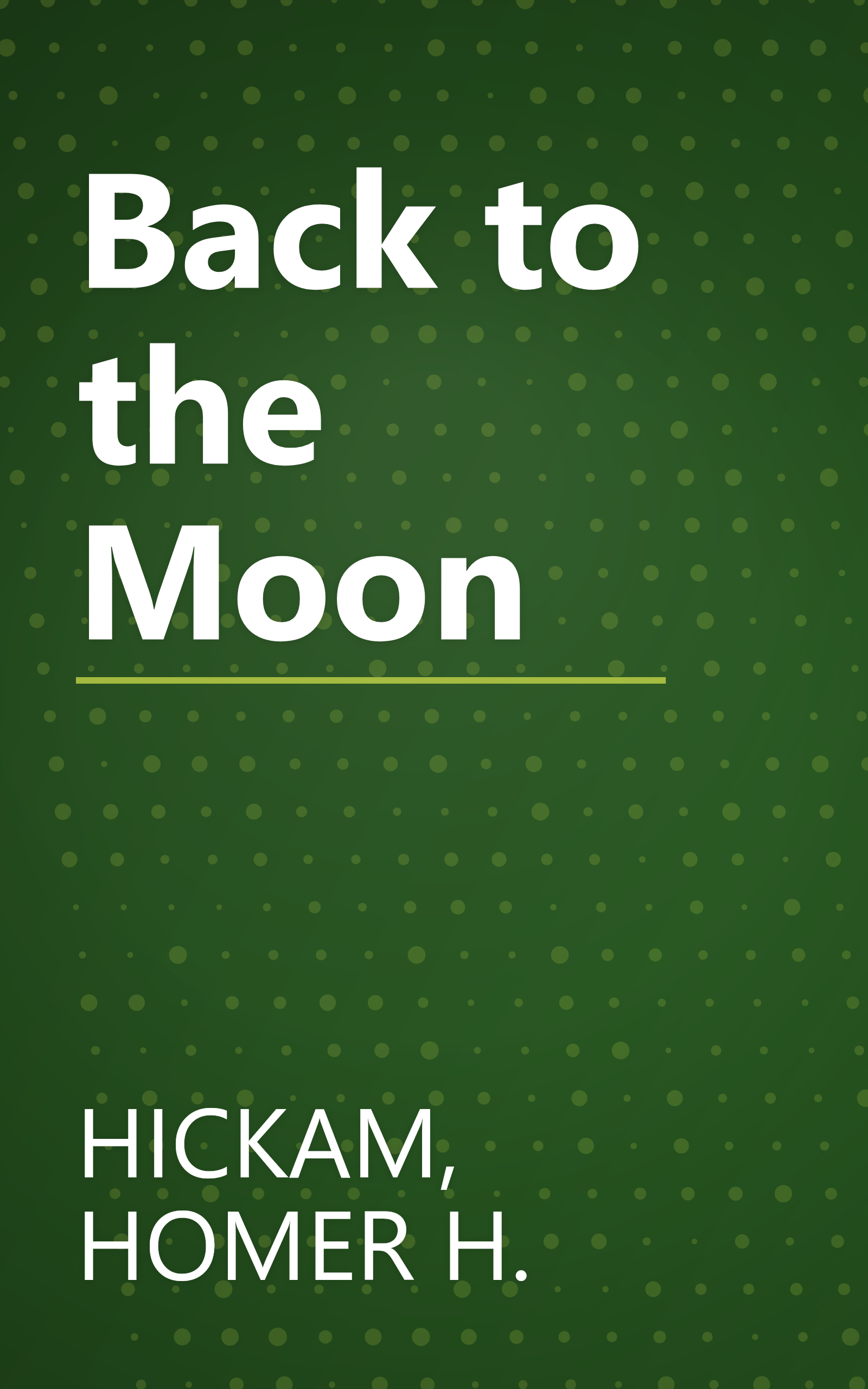 Back to the Moon book cover