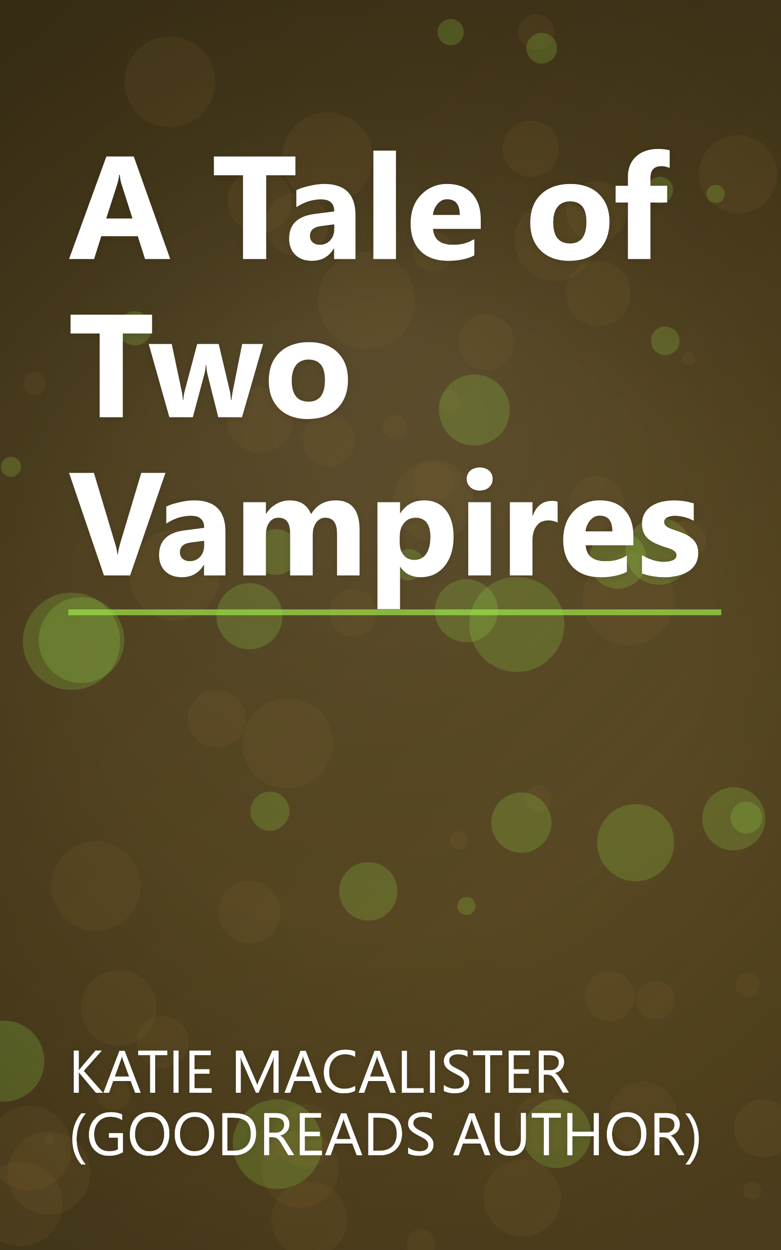 A Tale of Two Vampires book cover
