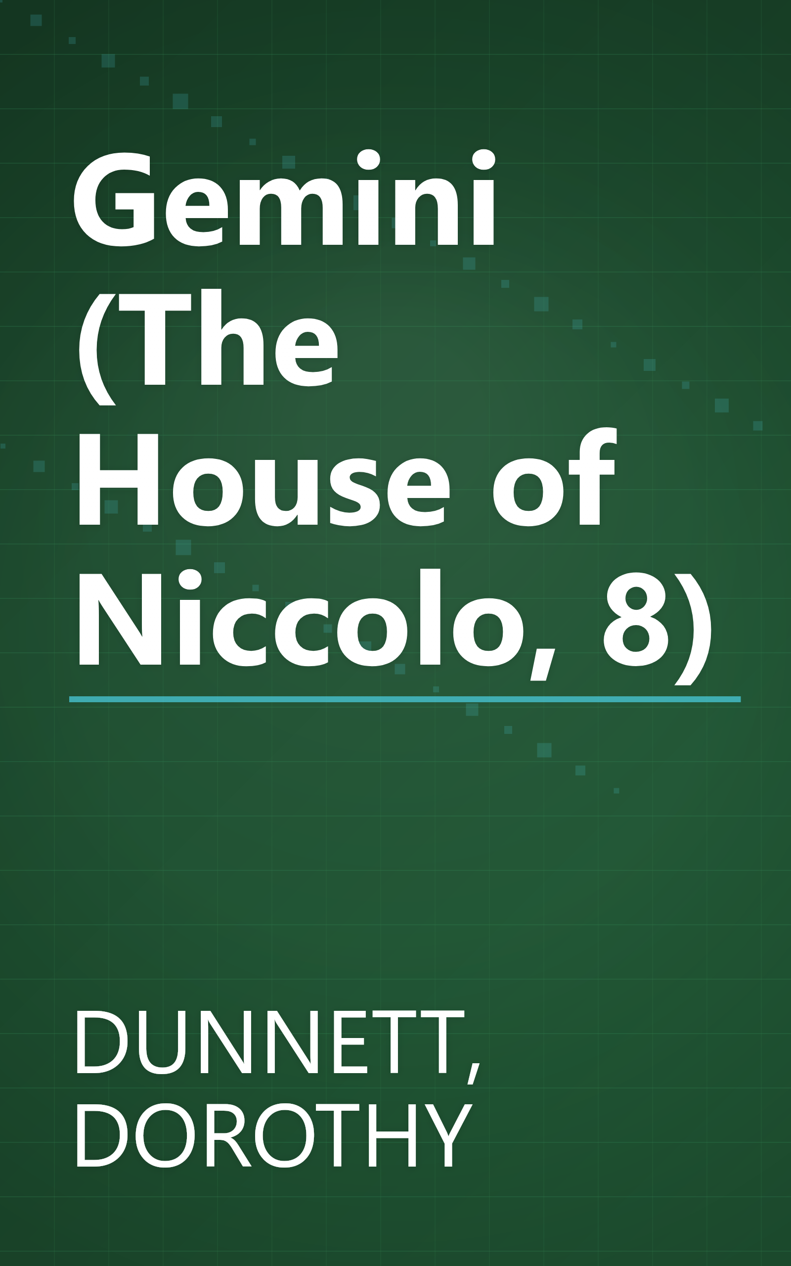 Gemini (The House of Niccolo, 8) book cover