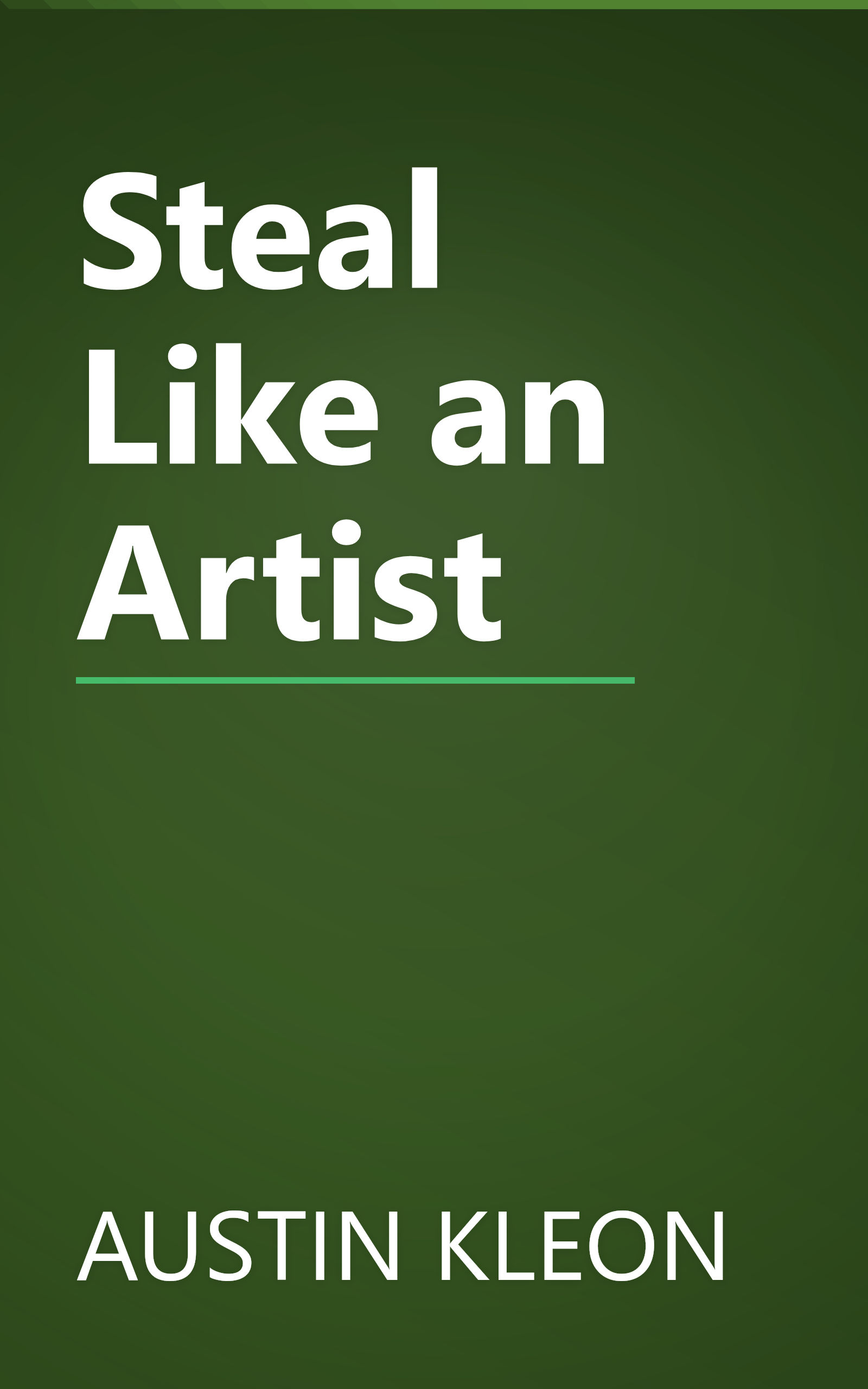 Steal Like an Artist book cover