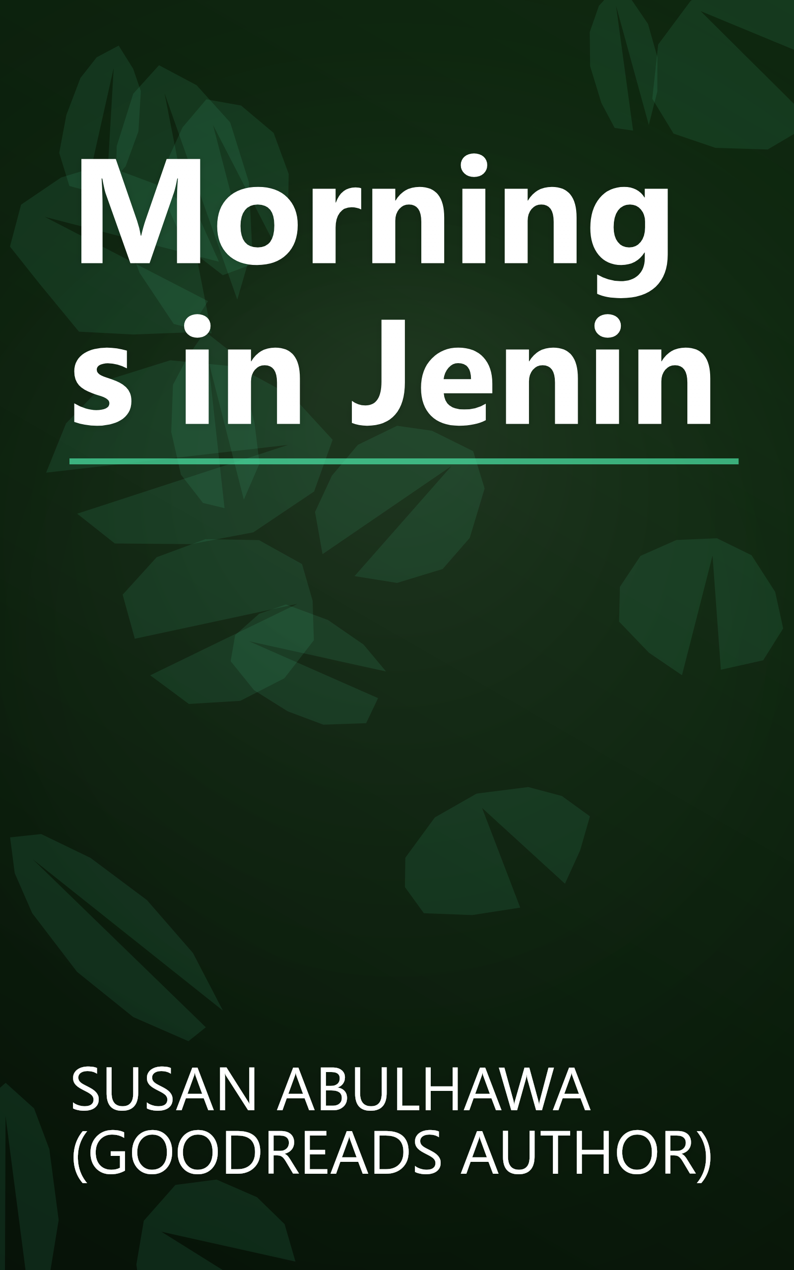 Mornings in Jenin book cover