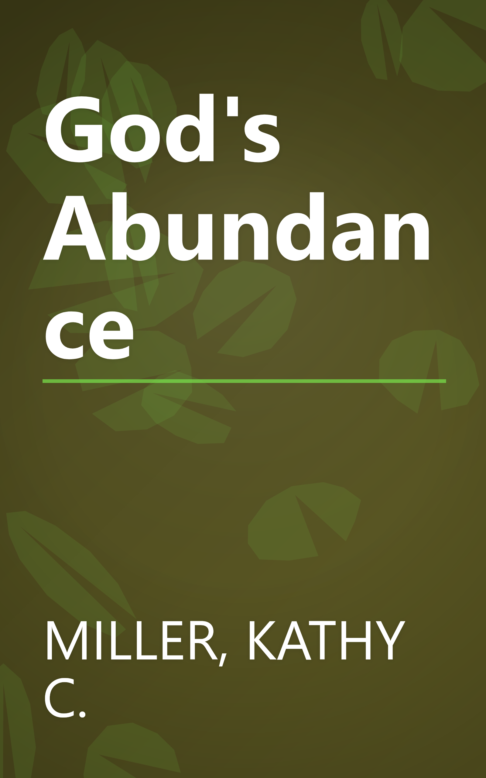 God's Abundance book cover