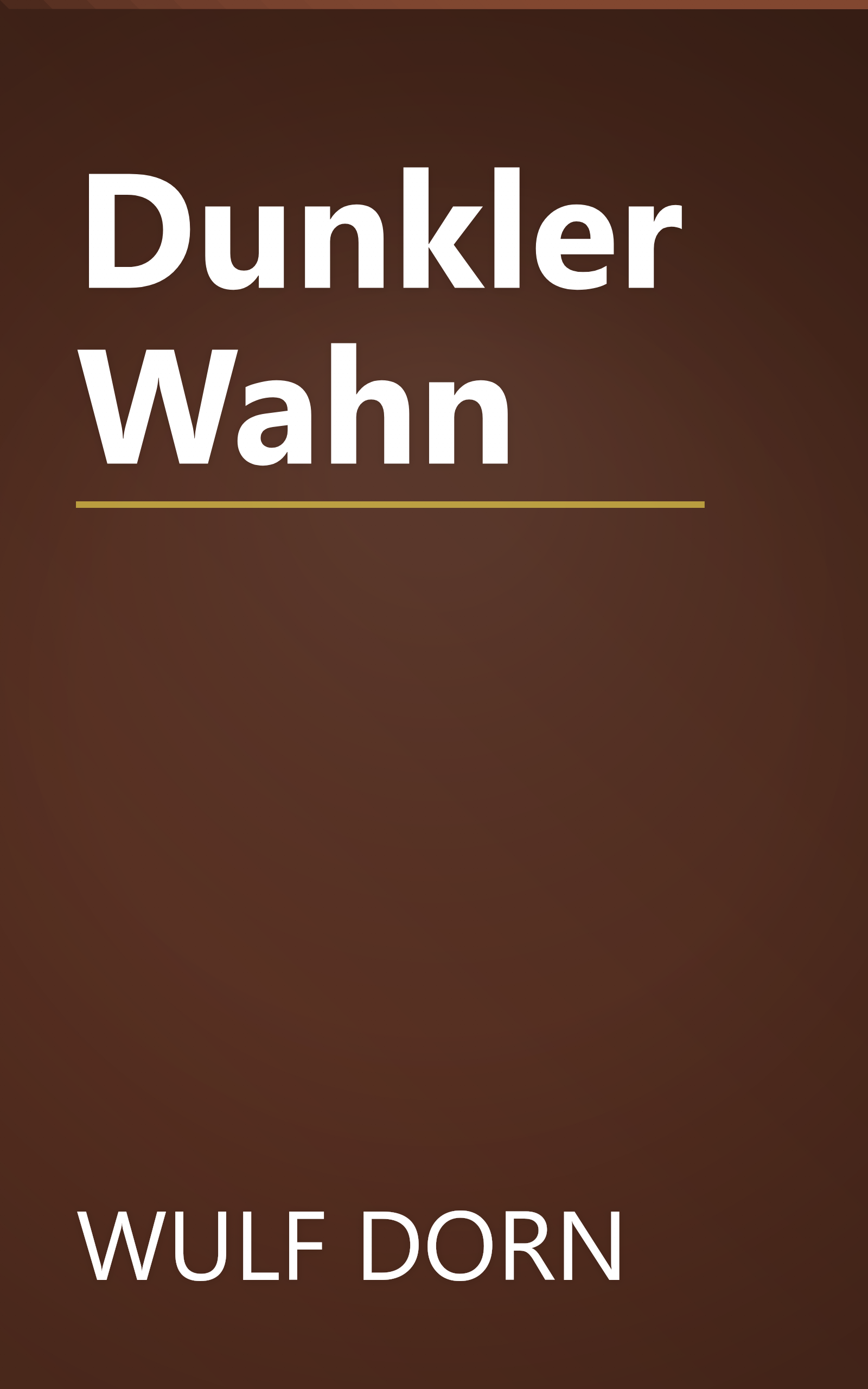 Dunkler Wahn book cover