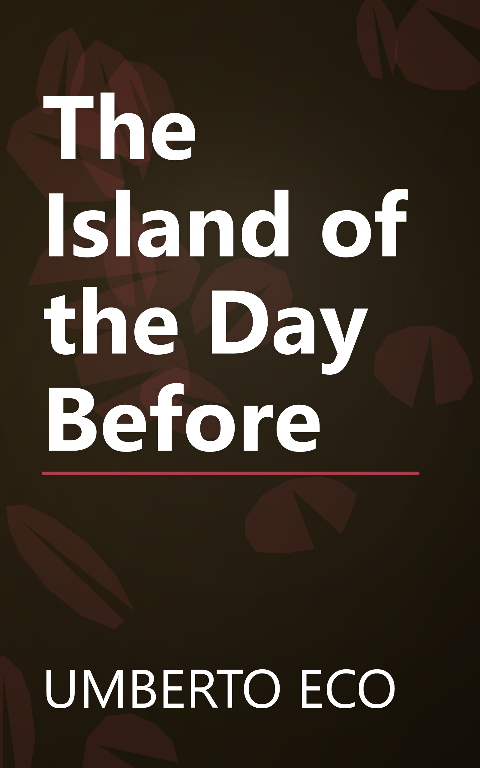 The Island of the Day Before book cover