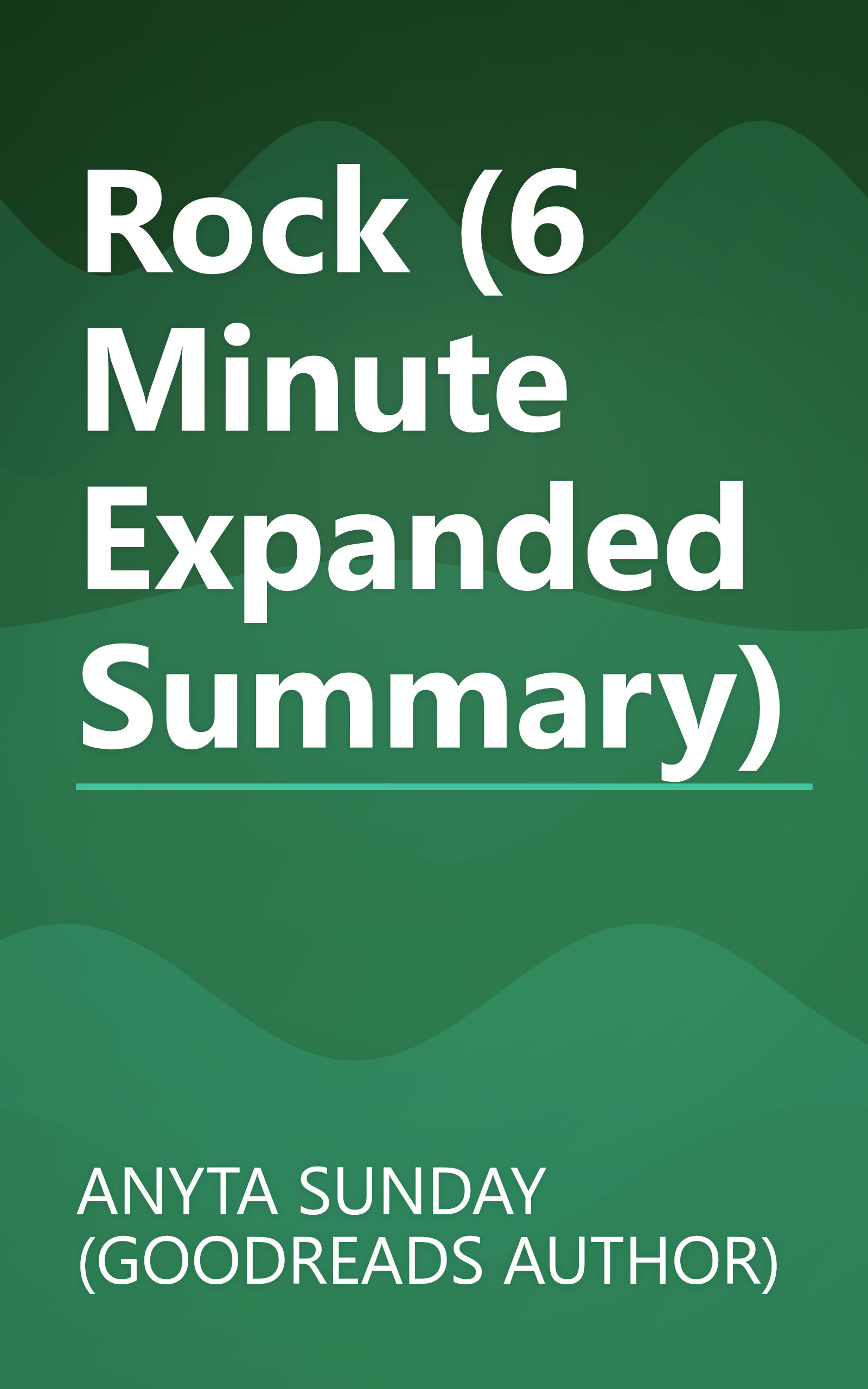 Rock (6 Minute   Expanded Summary) book cover