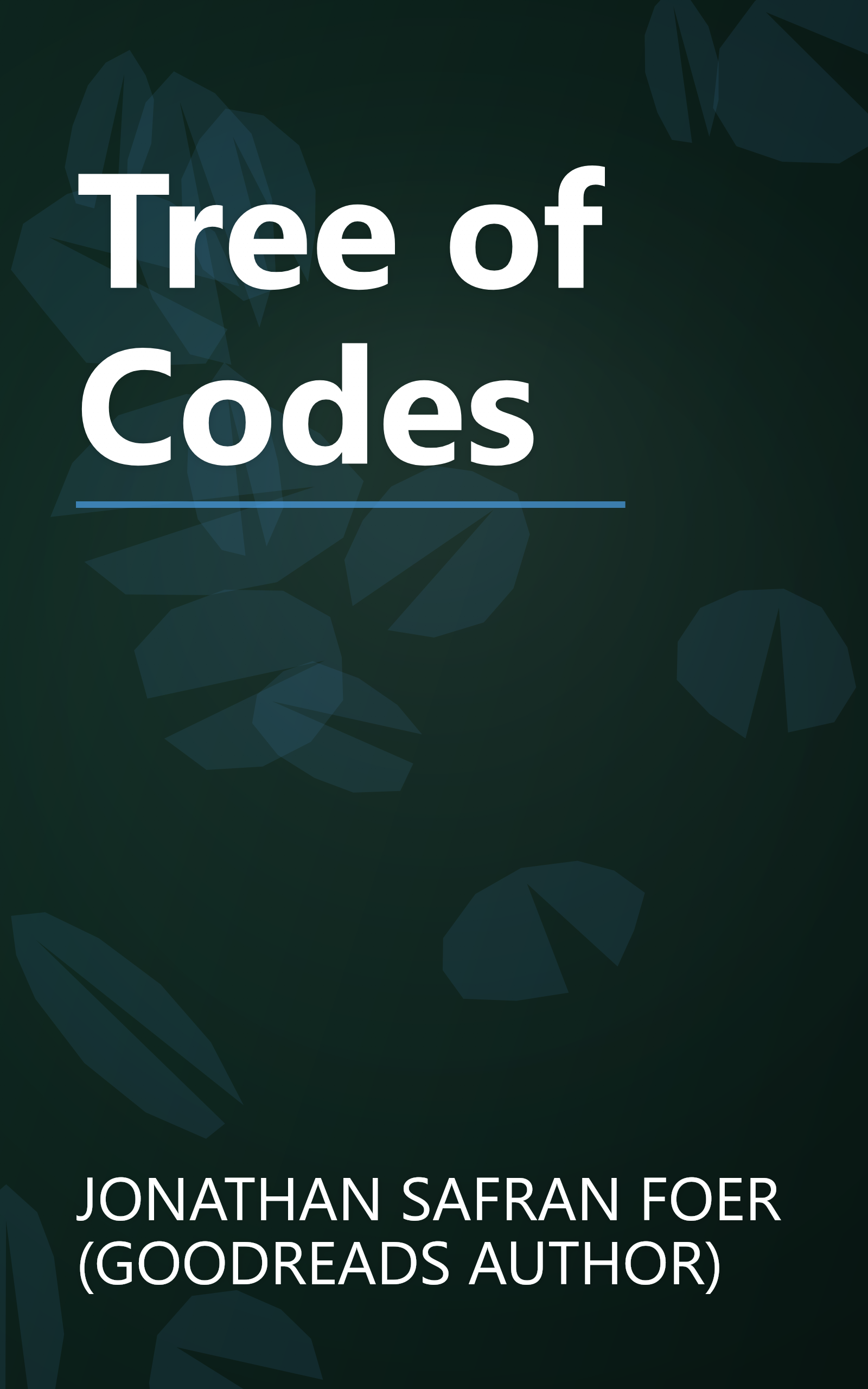 Tree of Codes book cover