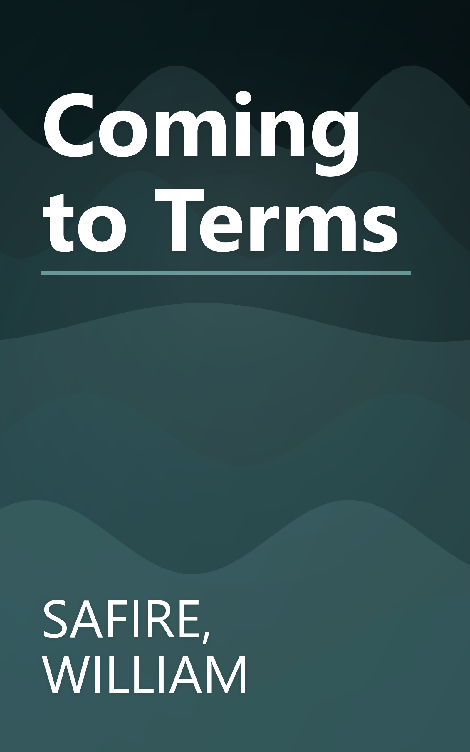 Coming to Terms book cover