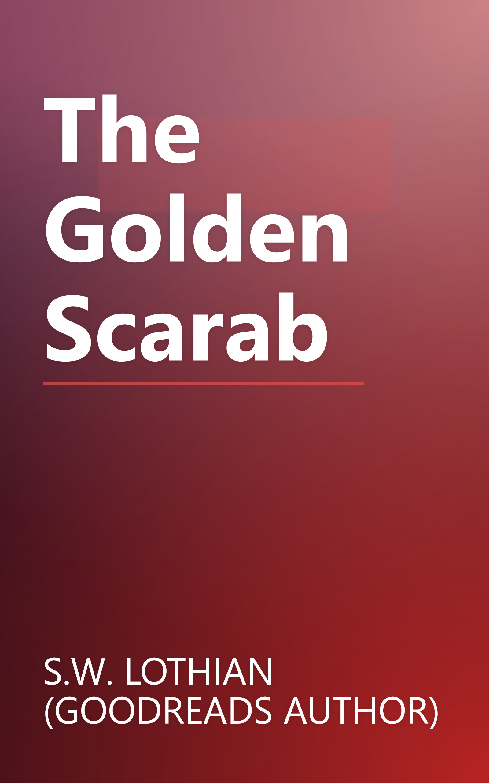The Golden Scarab book cover