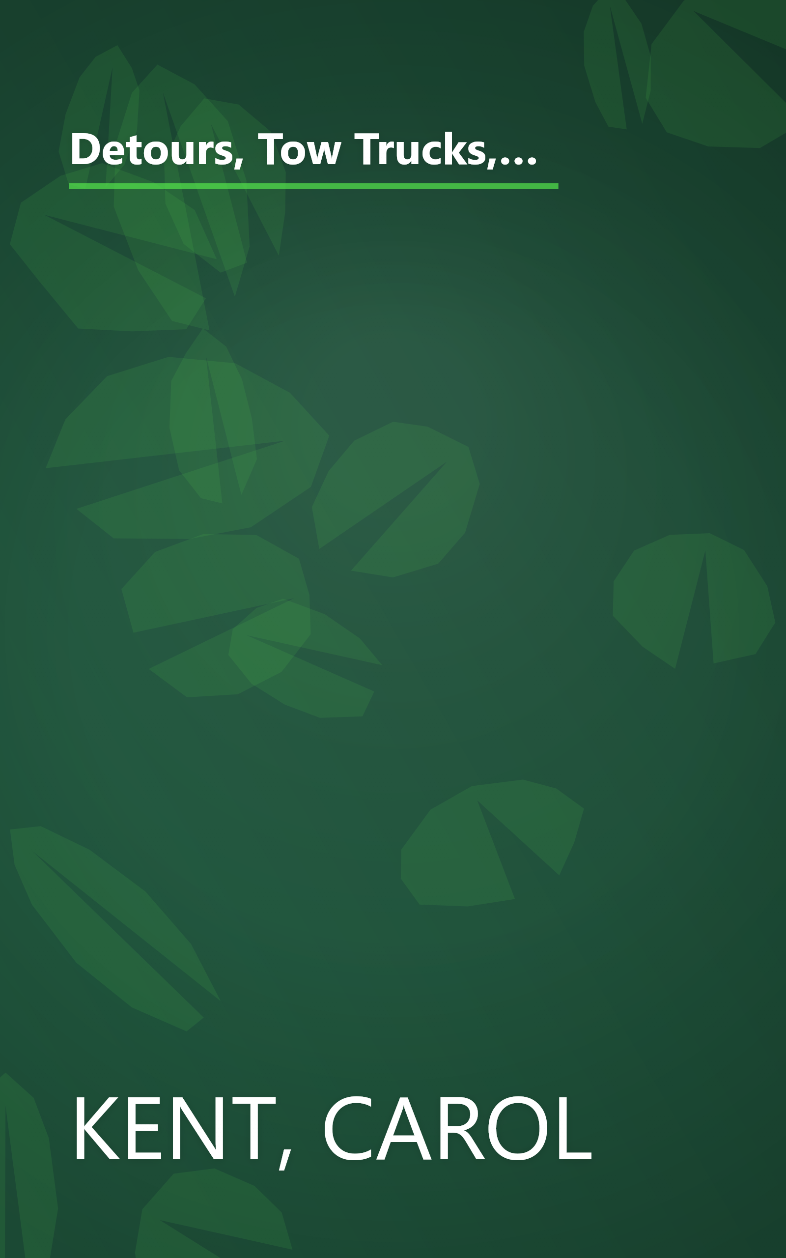 Detours, Tow Trucks, and Angels in Disguise: Finding Humor and Hope in Unexpected Places (Life and Ministry of Jesus Christ) book cover