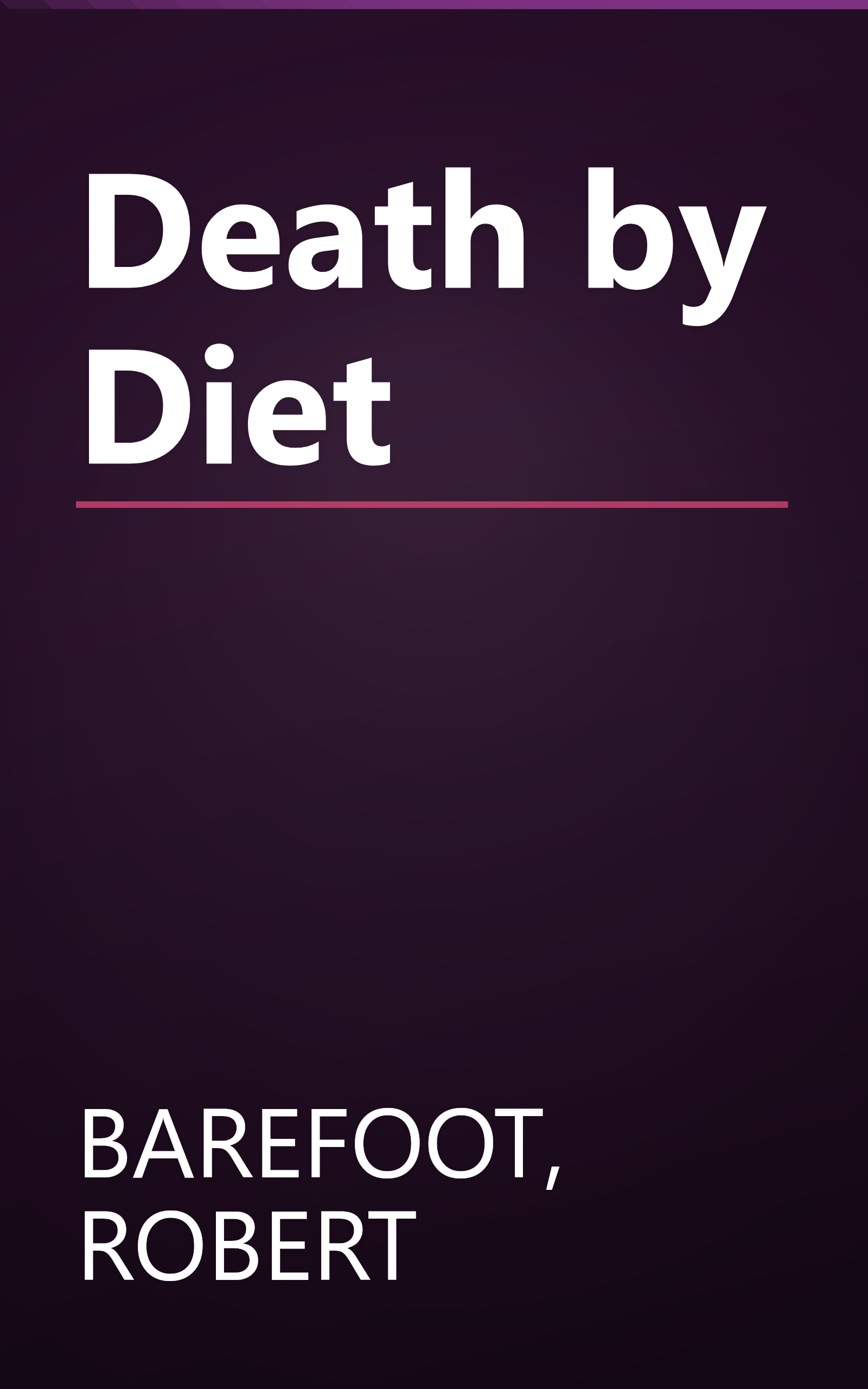Death by Diet book cover