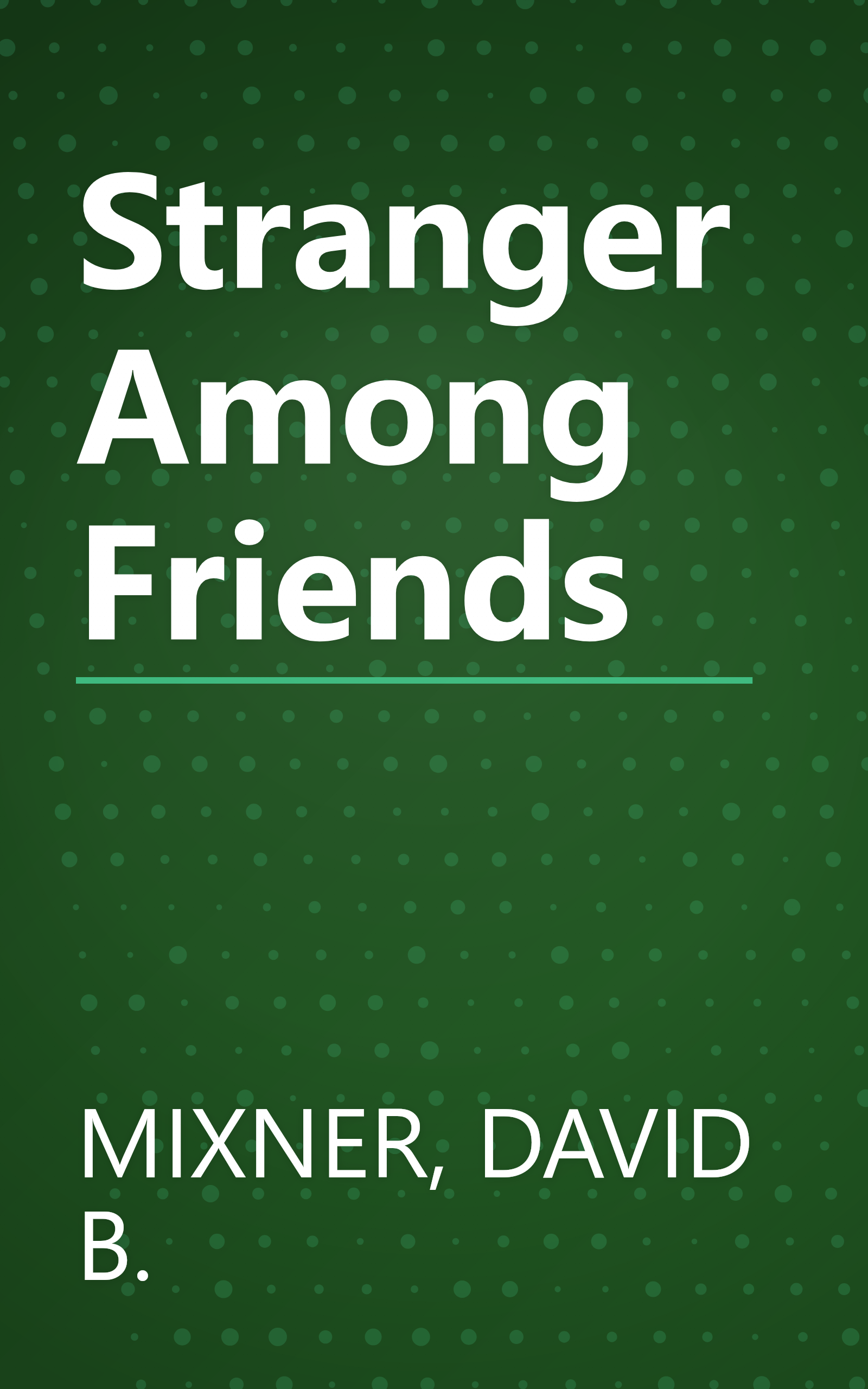 Stranger Among Friends book cover