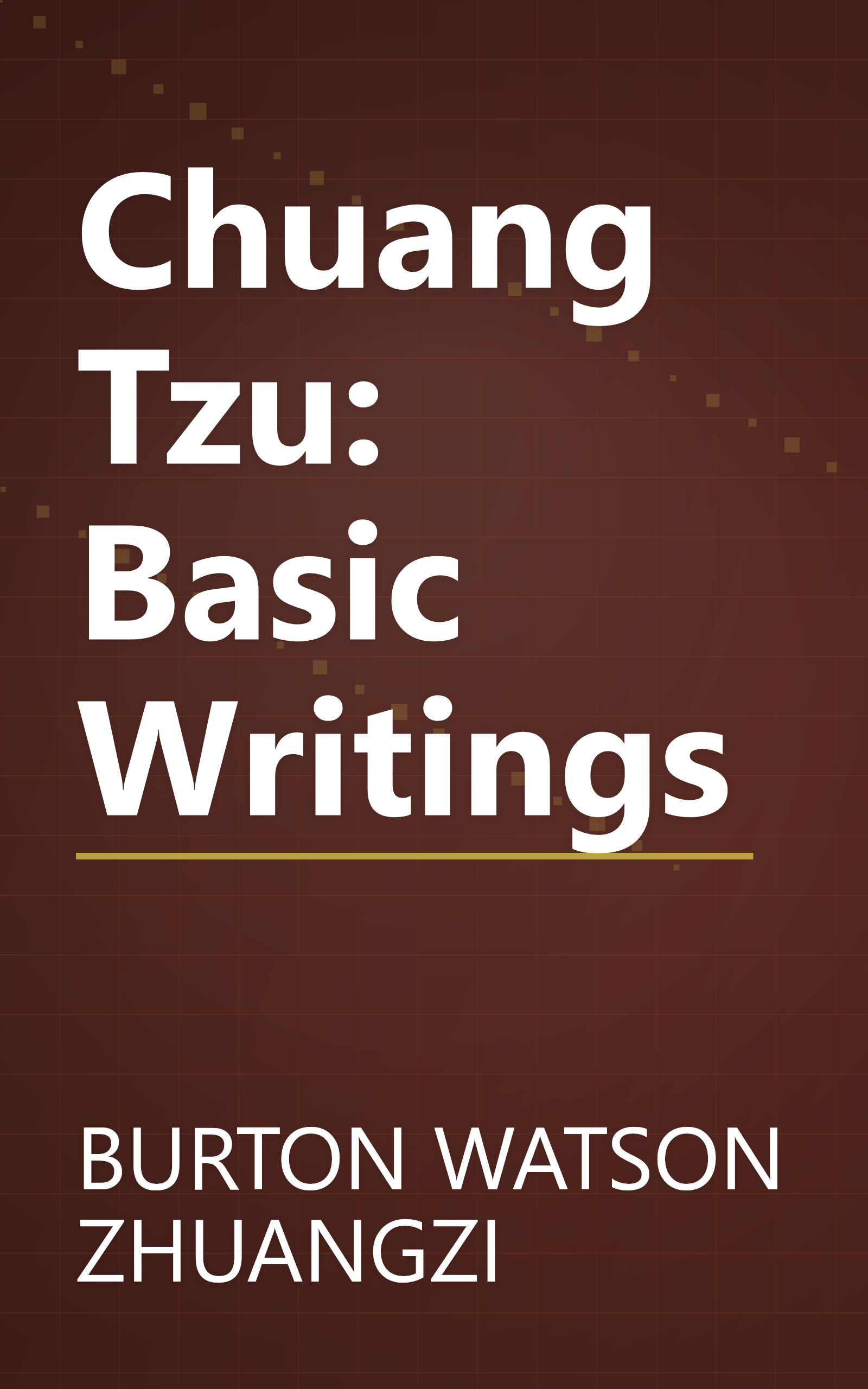 Chuang Tzu: Basic Writings book cover