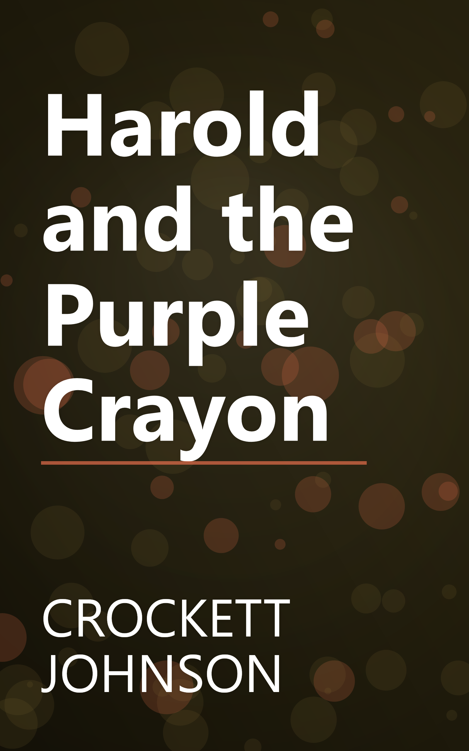Harold and the Purple Crayon book cover