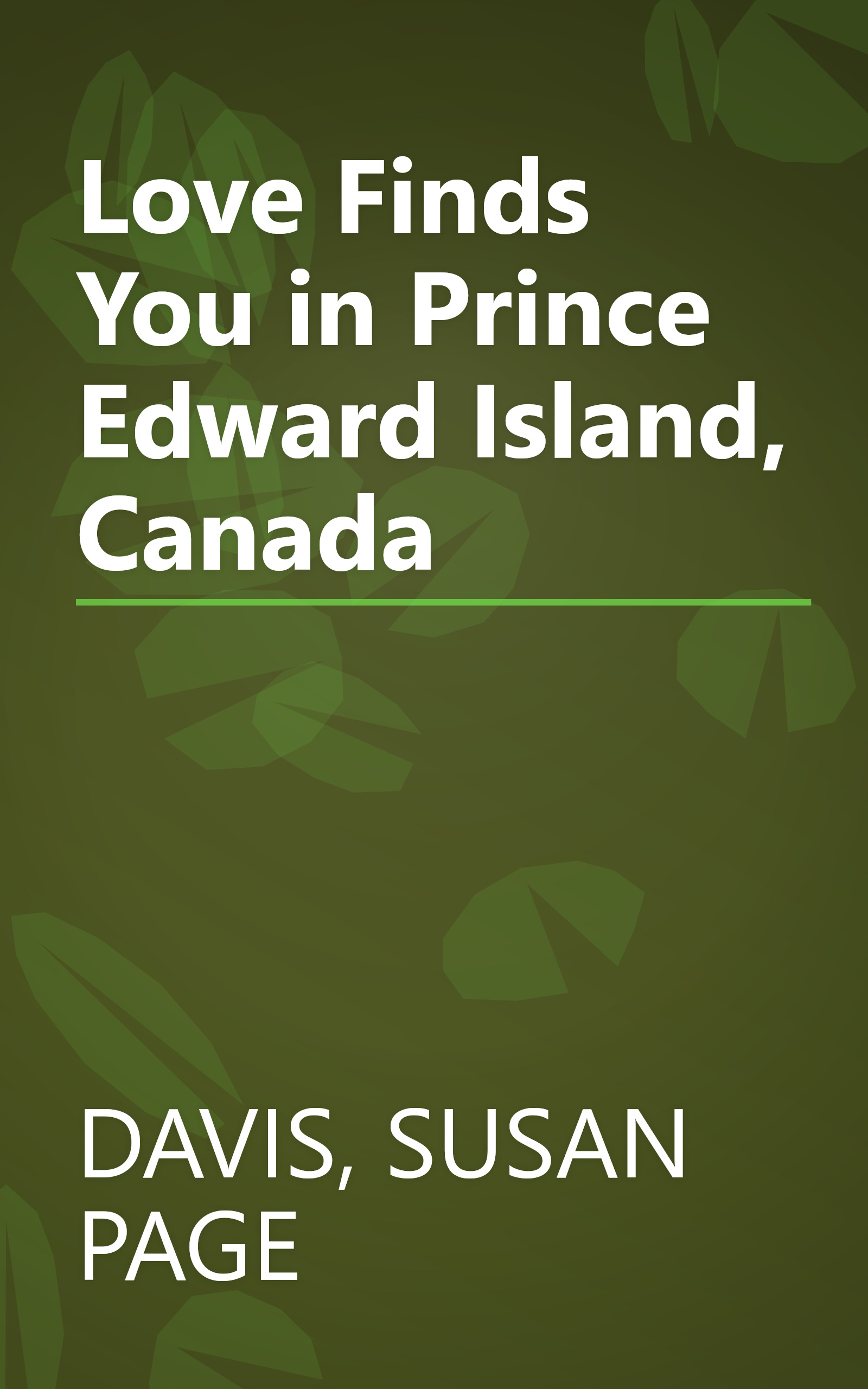 Love Finds You in Prince Edward Island, Canada book cover
