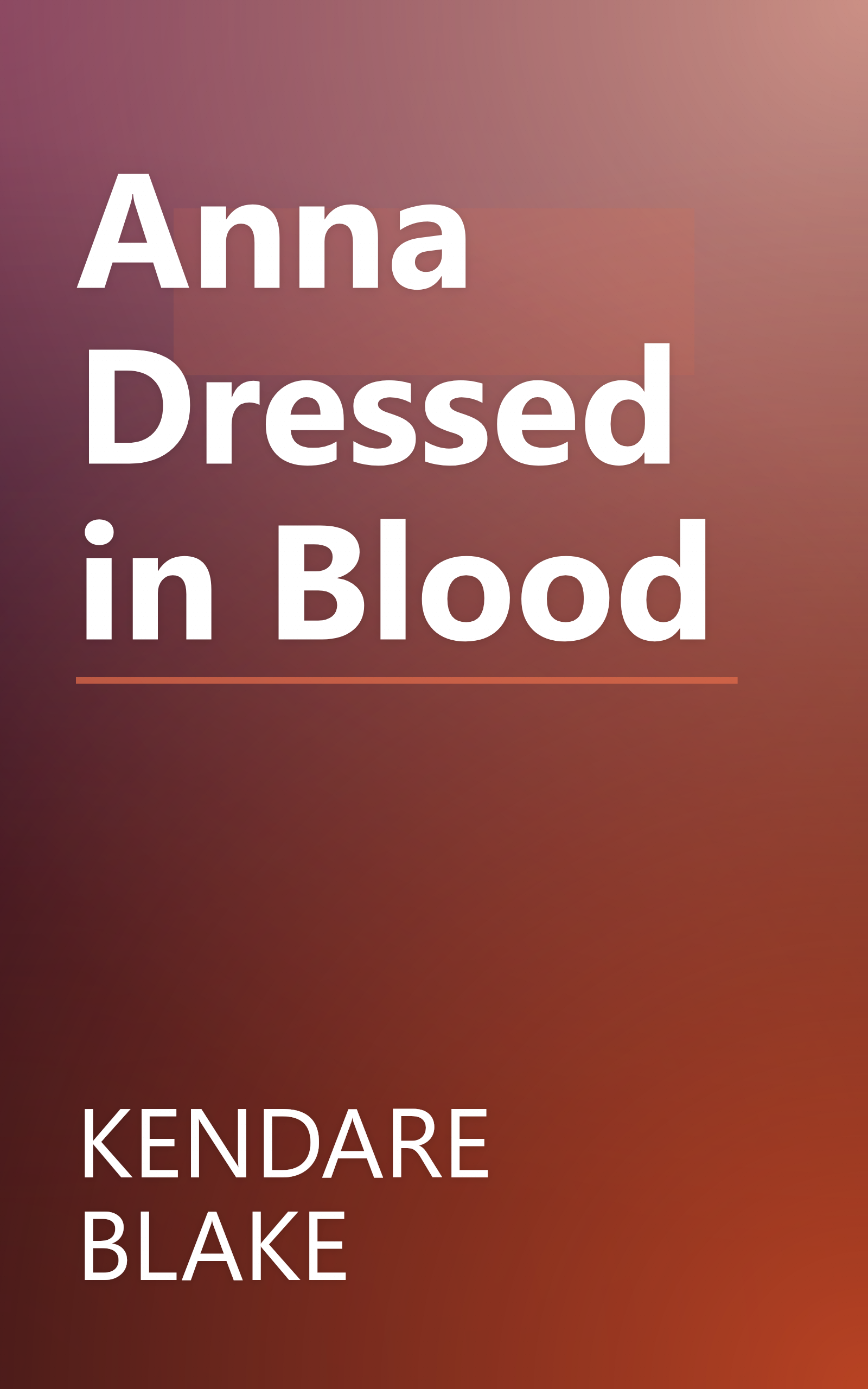 Anna Dressed in Blood book cover