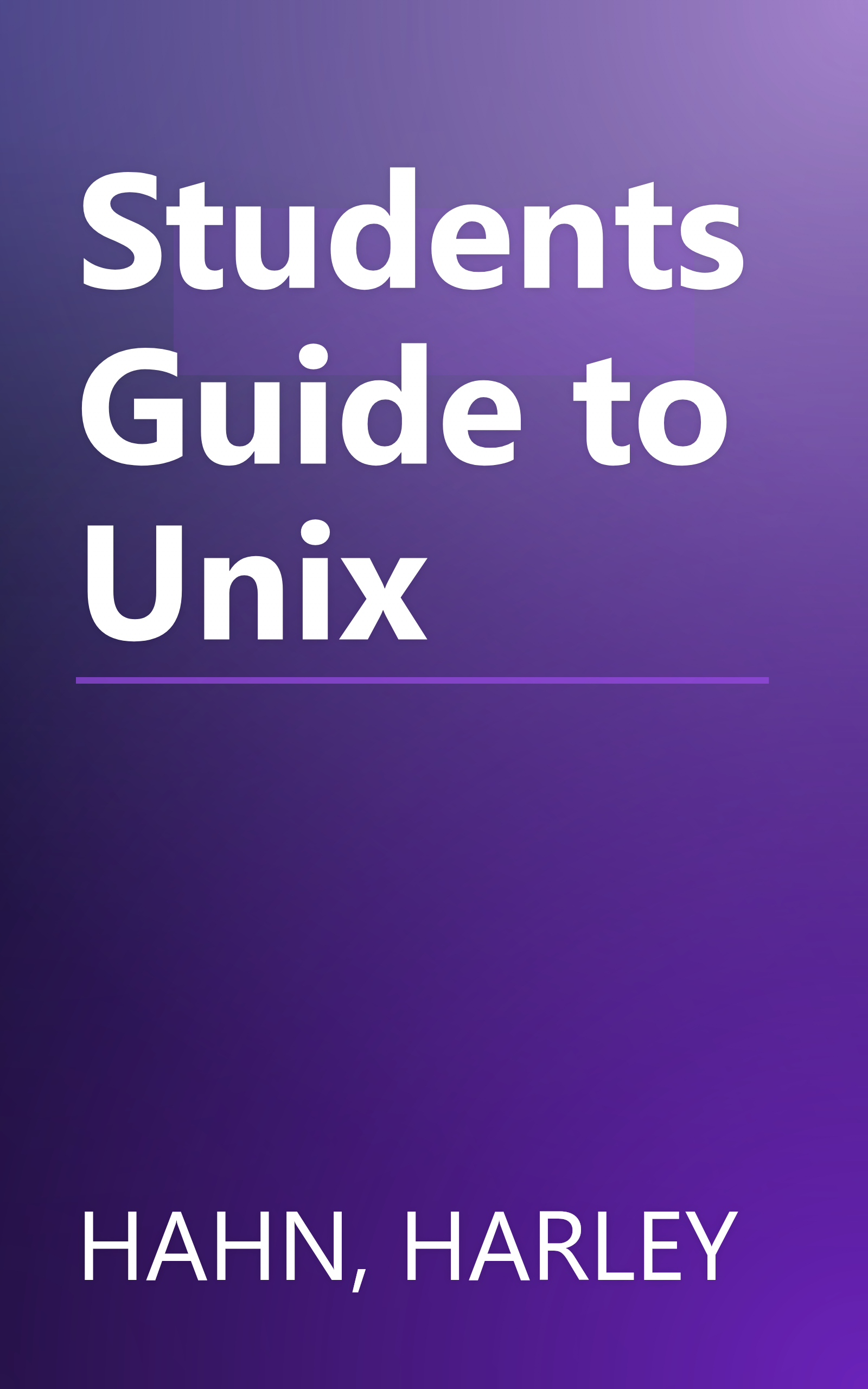 Students Guide to Unix book cover