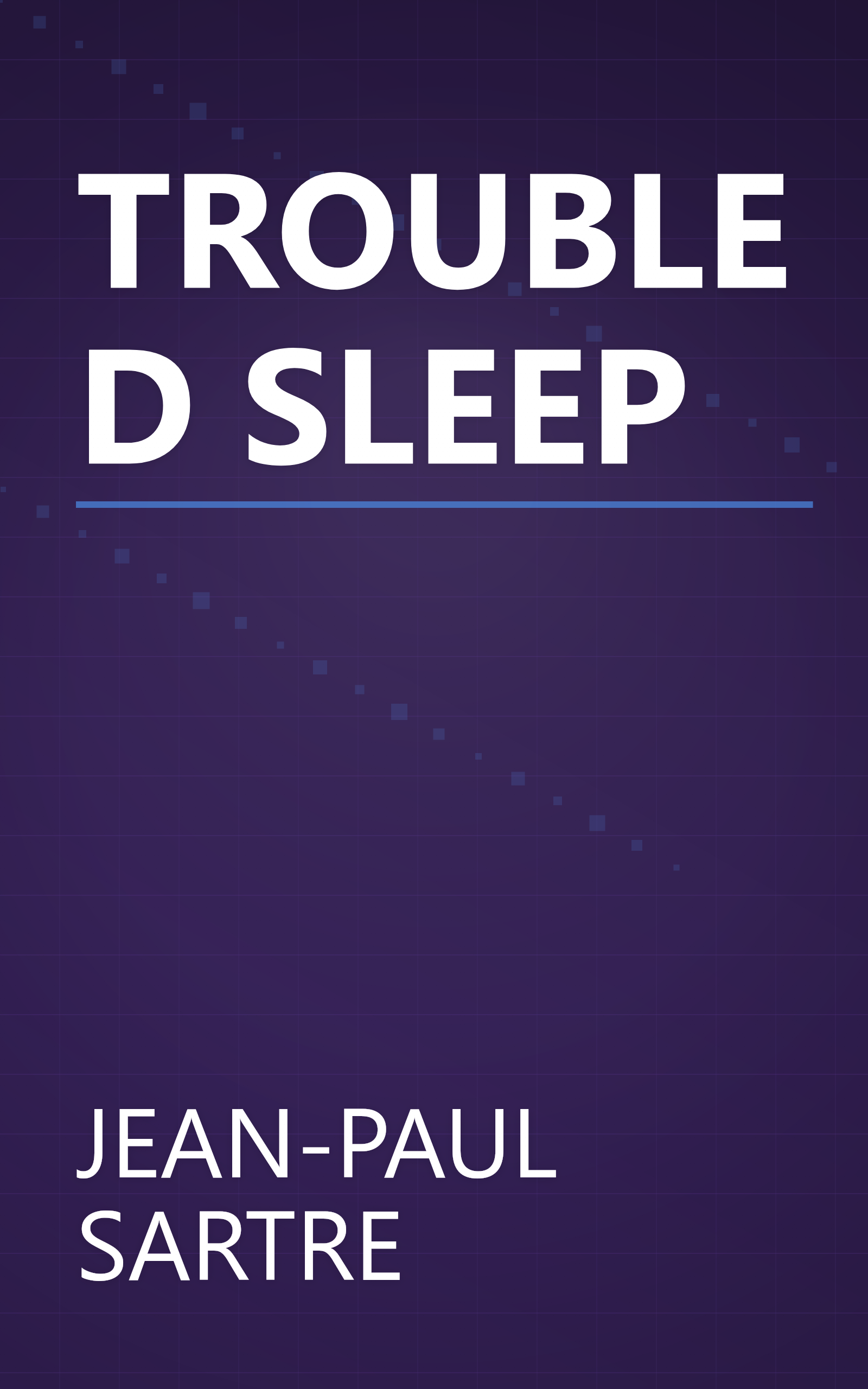 TROUBLED SLEEP book cover