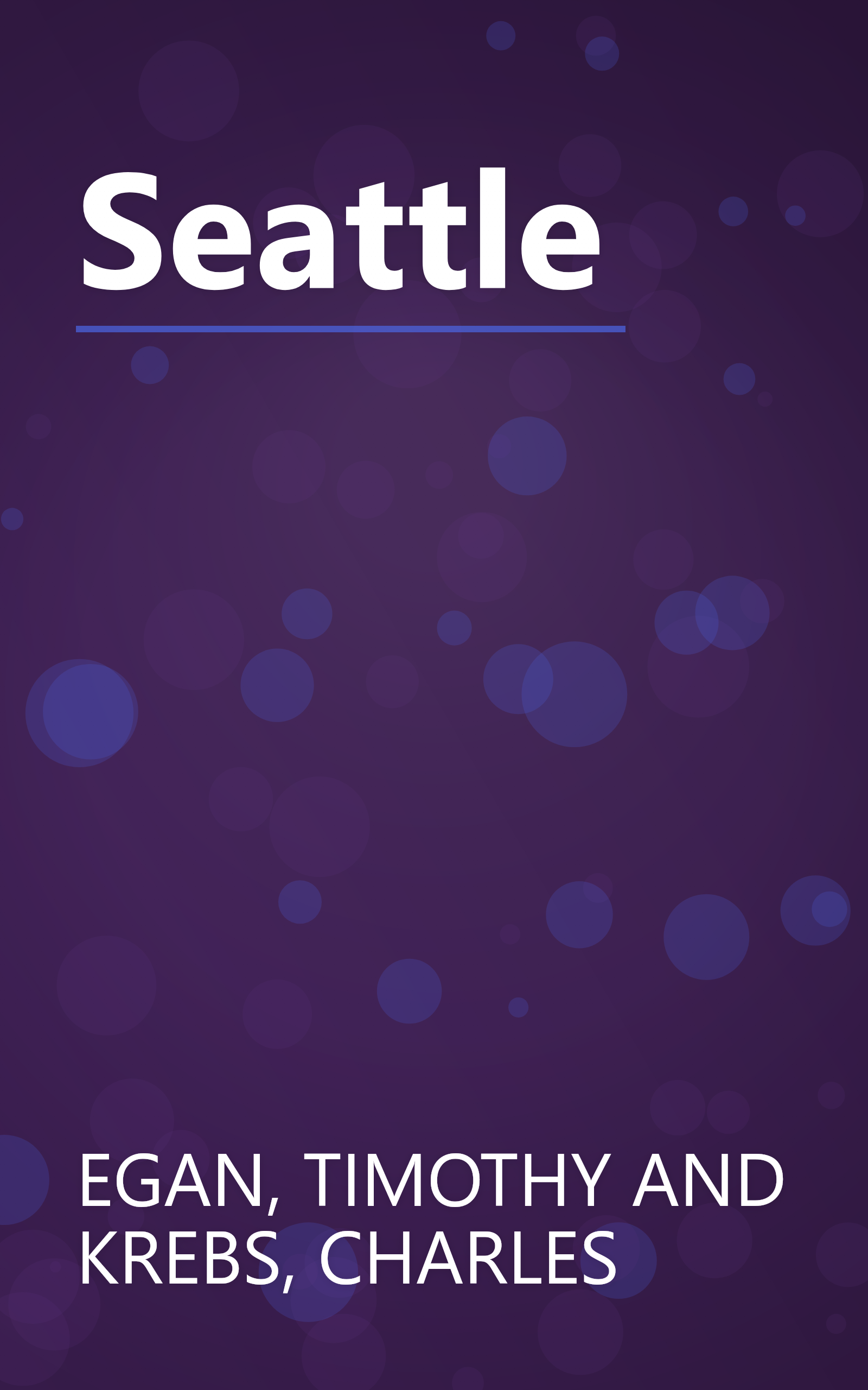 Seattle book cover