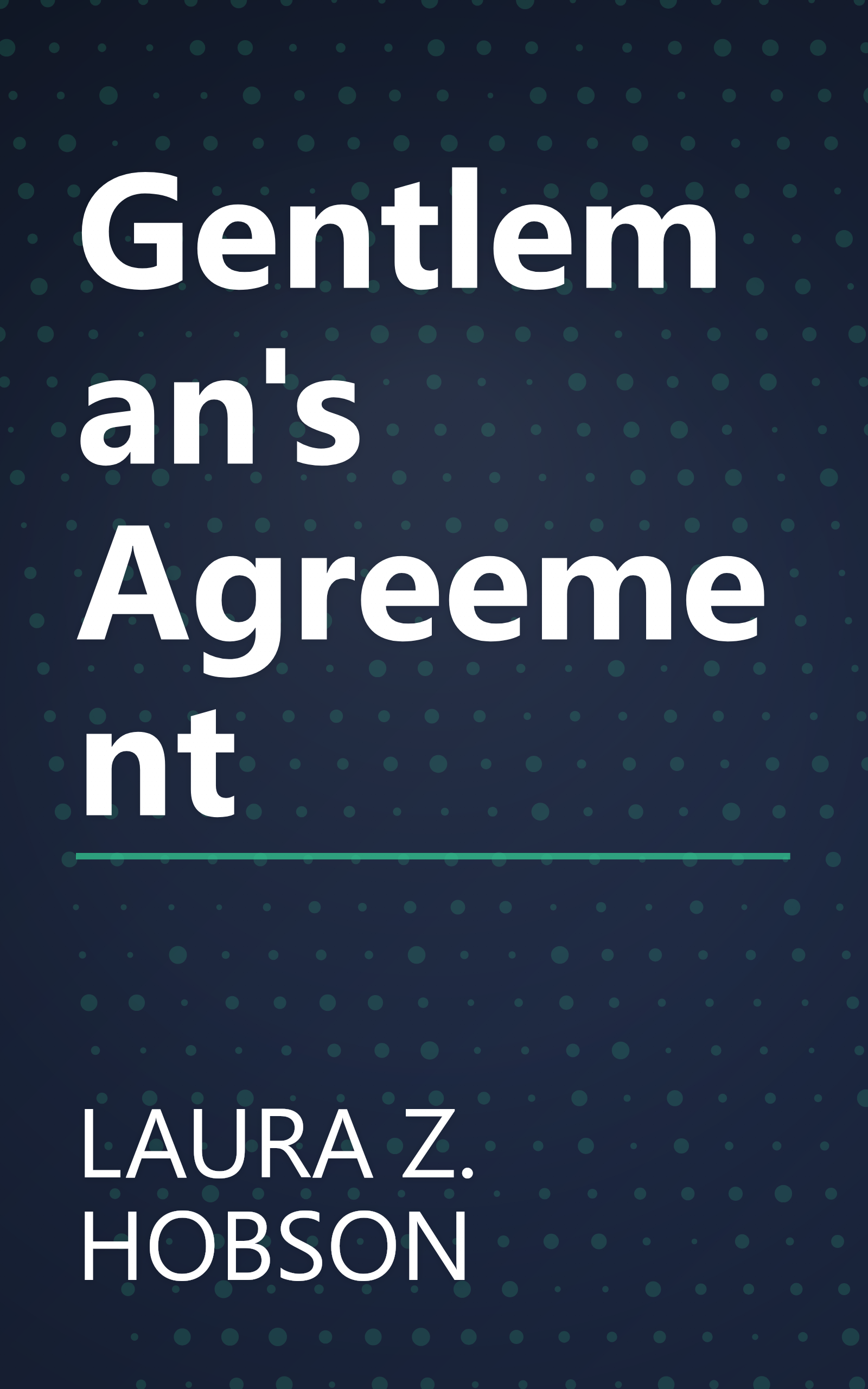Gentleman's Agreement book cover