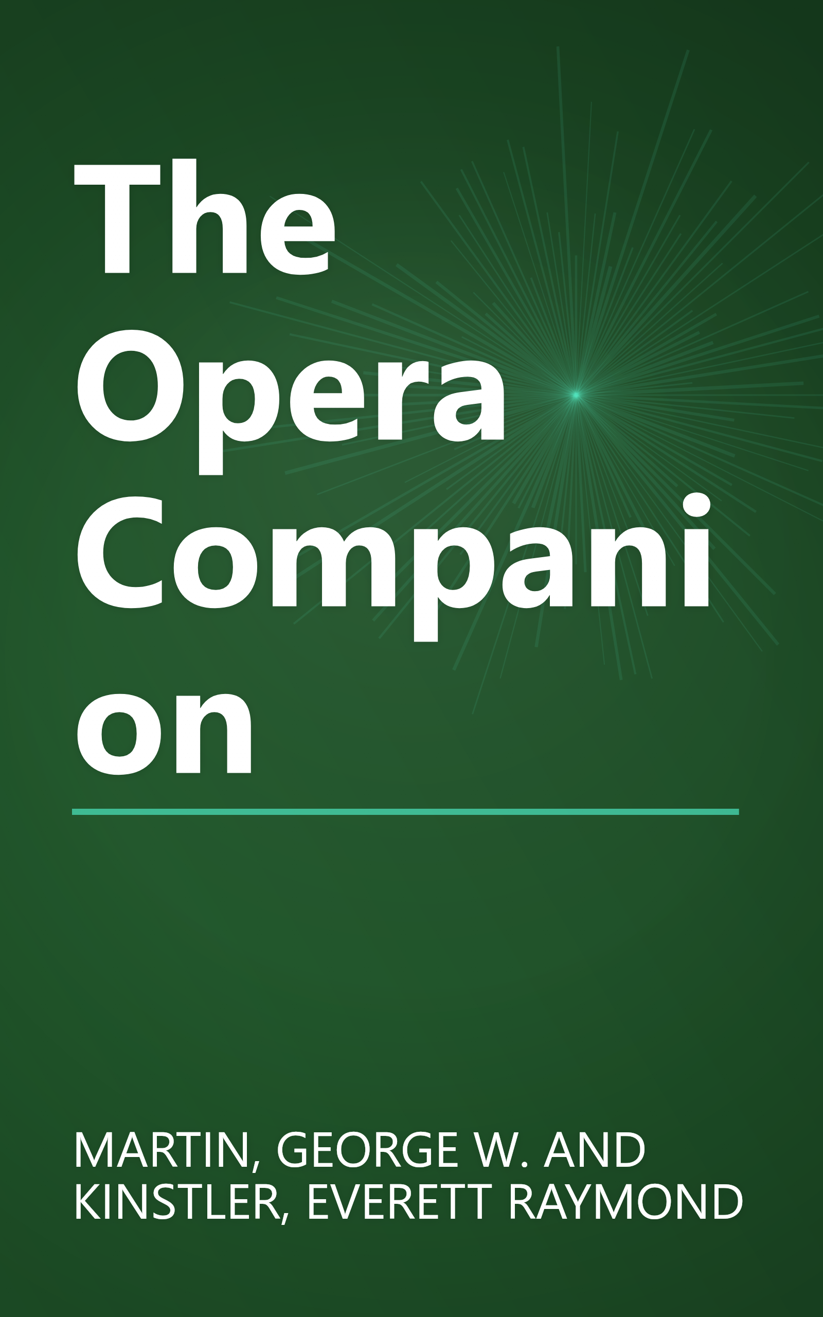 The Opera Companion book cover