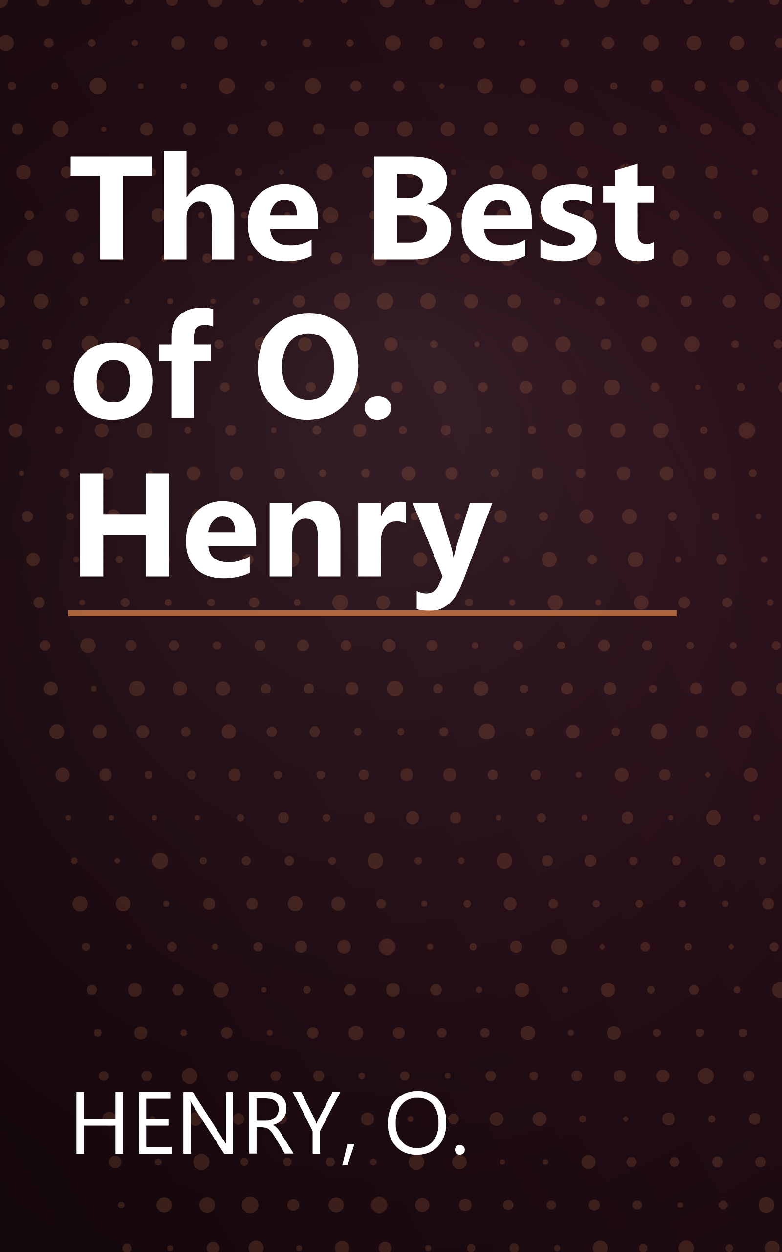 The Best of O. Henry book cover