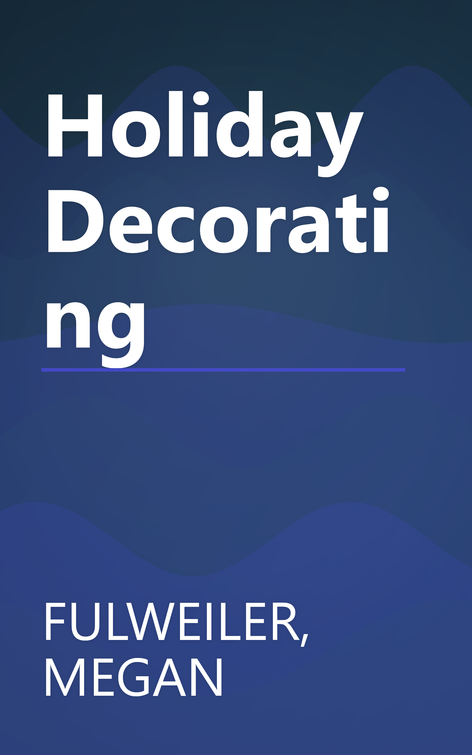 Holiday Decorating book cover