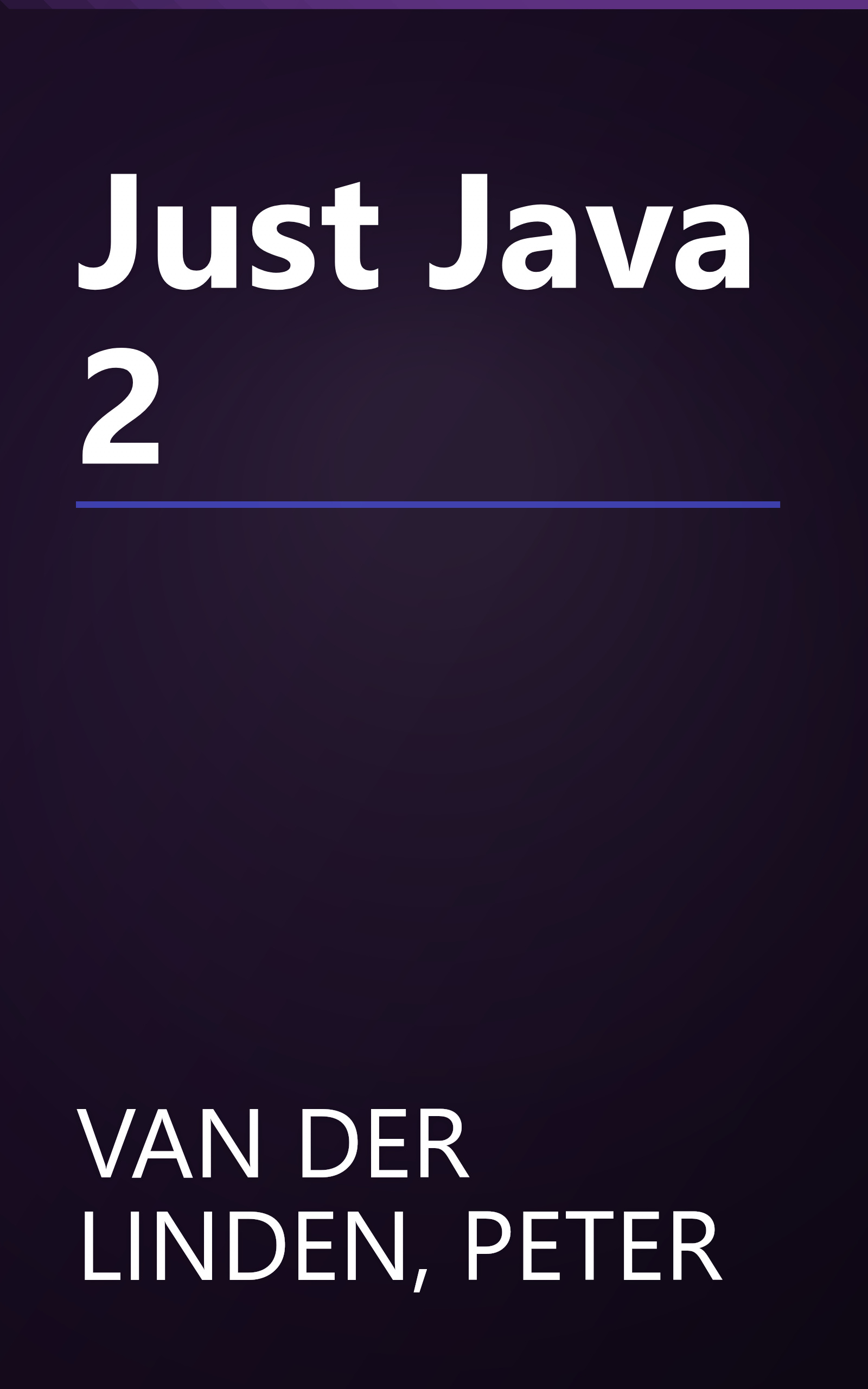 Just Java 2 book cover