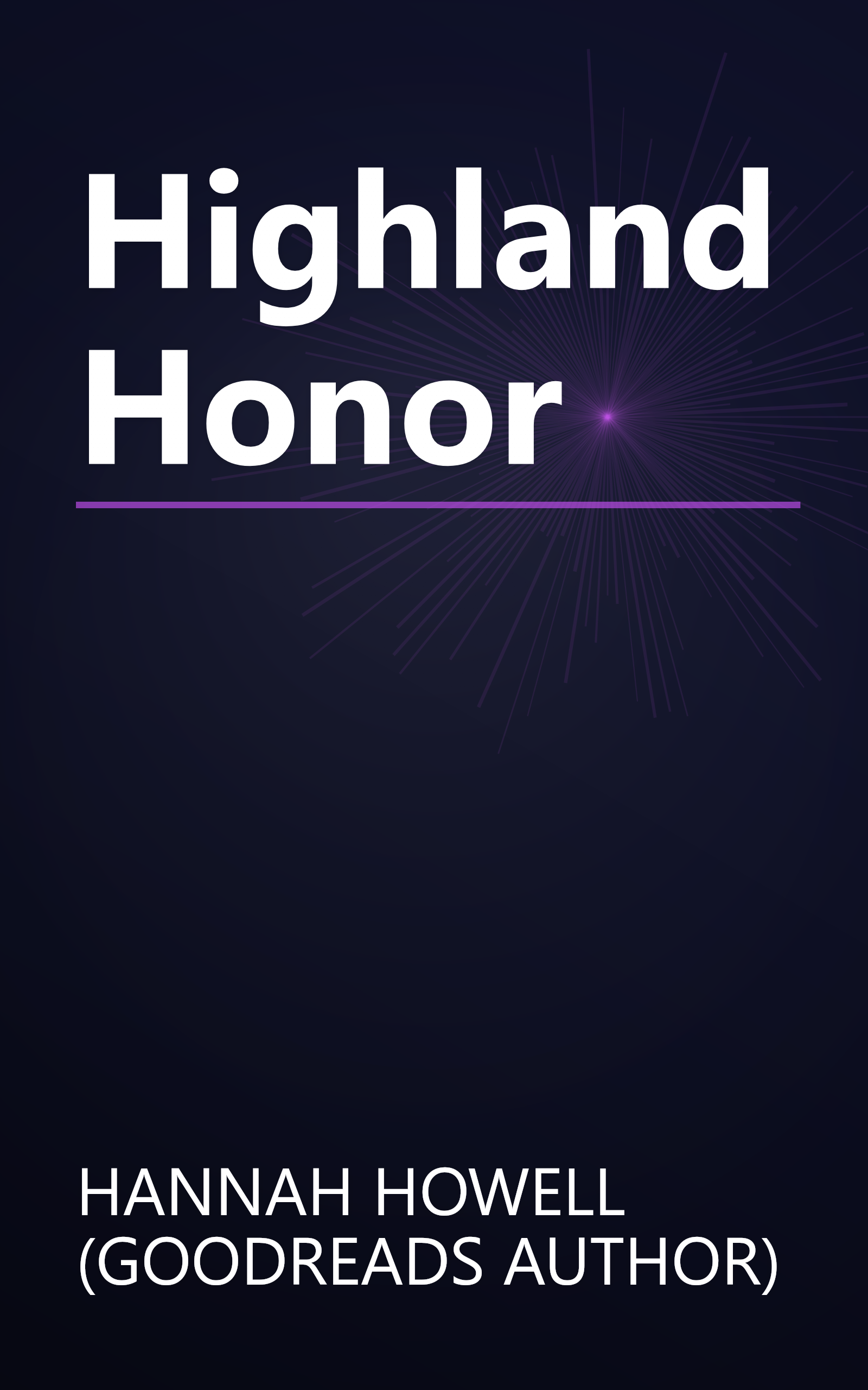 Highland Honor book cover