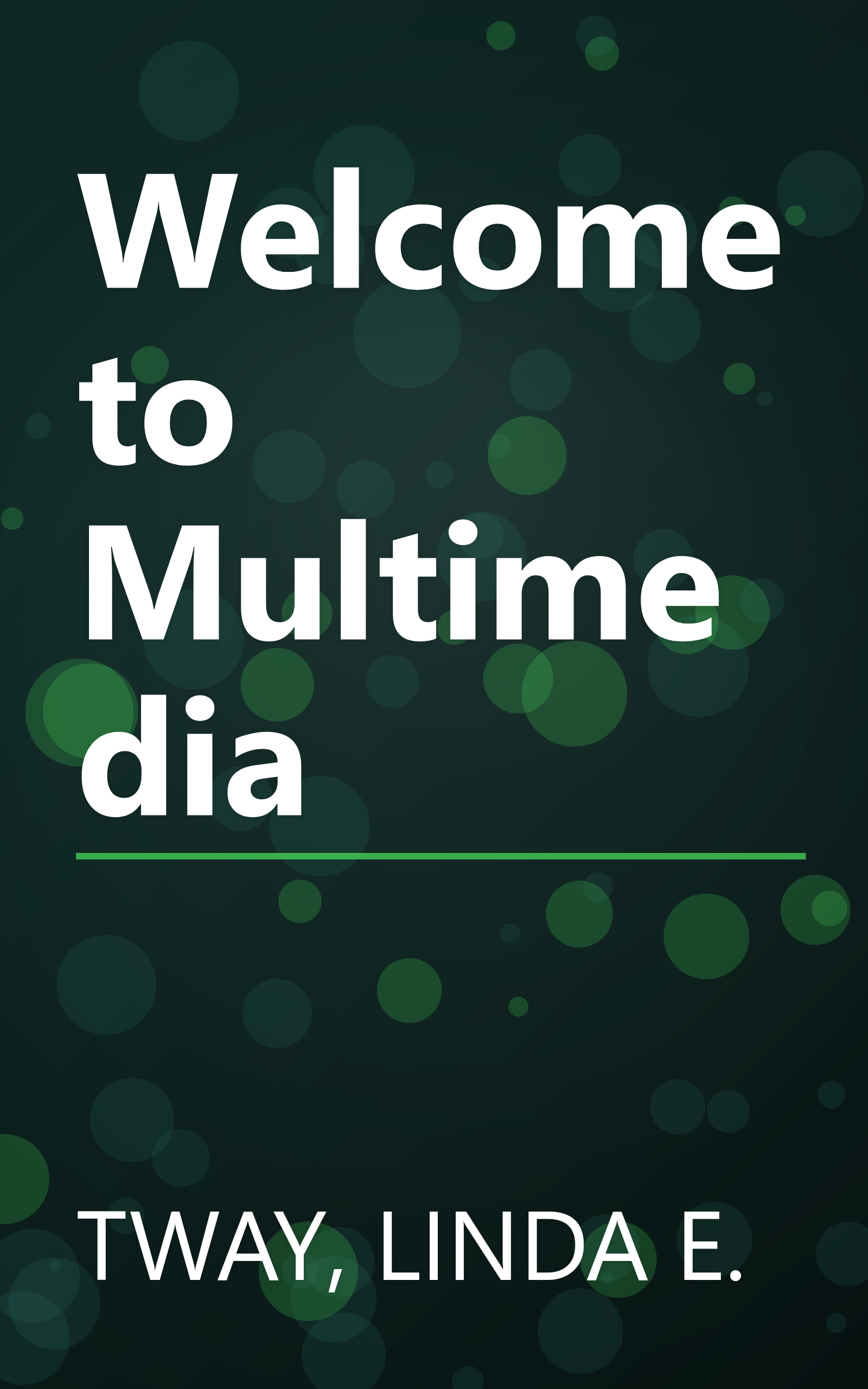 Welcome to Multimedia book cover