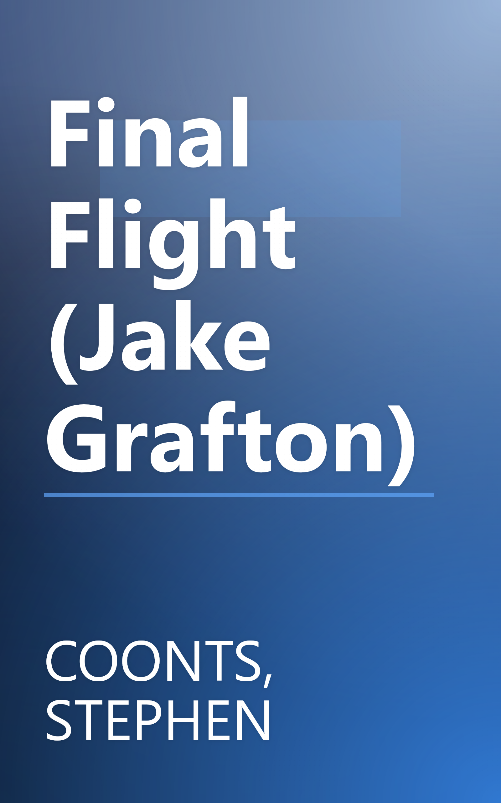 Final Flight (Jake Grafton) book cover