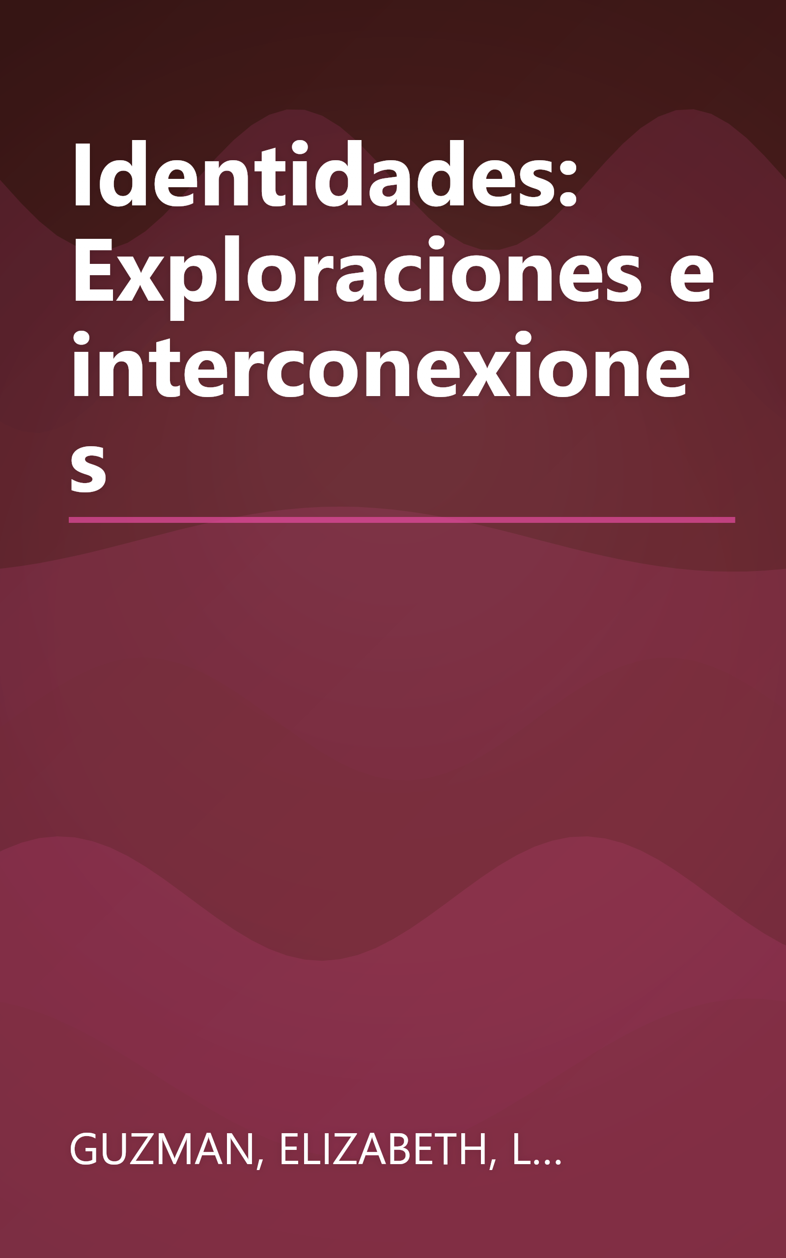Identidades: Exploraciones e interconexiones book cover