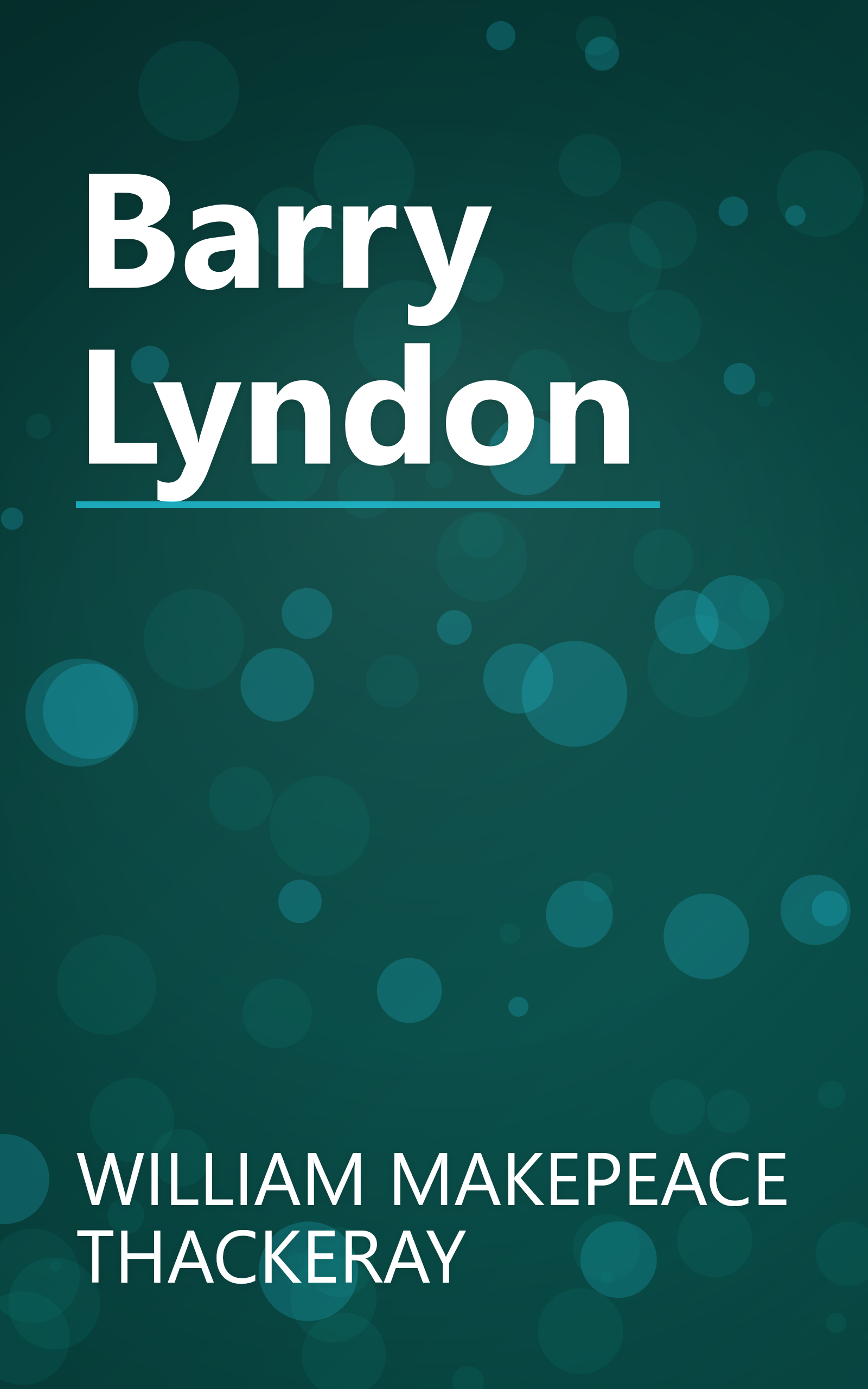 Barry Lyndon book cover