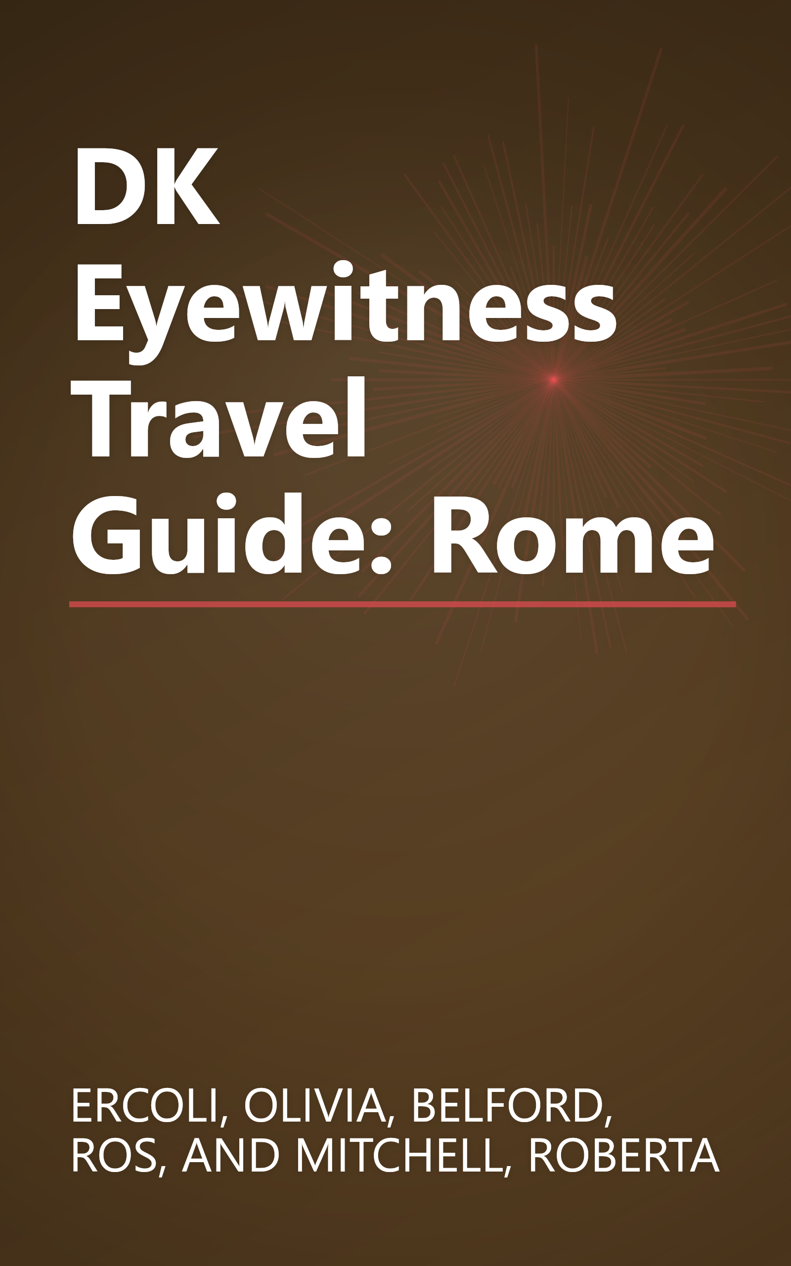 DK Eyewitness Travel Guide: Rome book cover