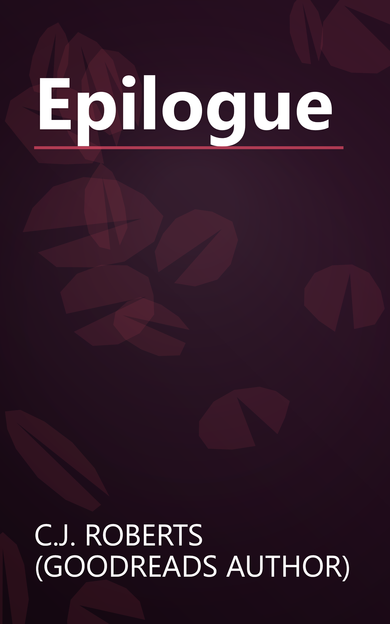 Epilogue book cover