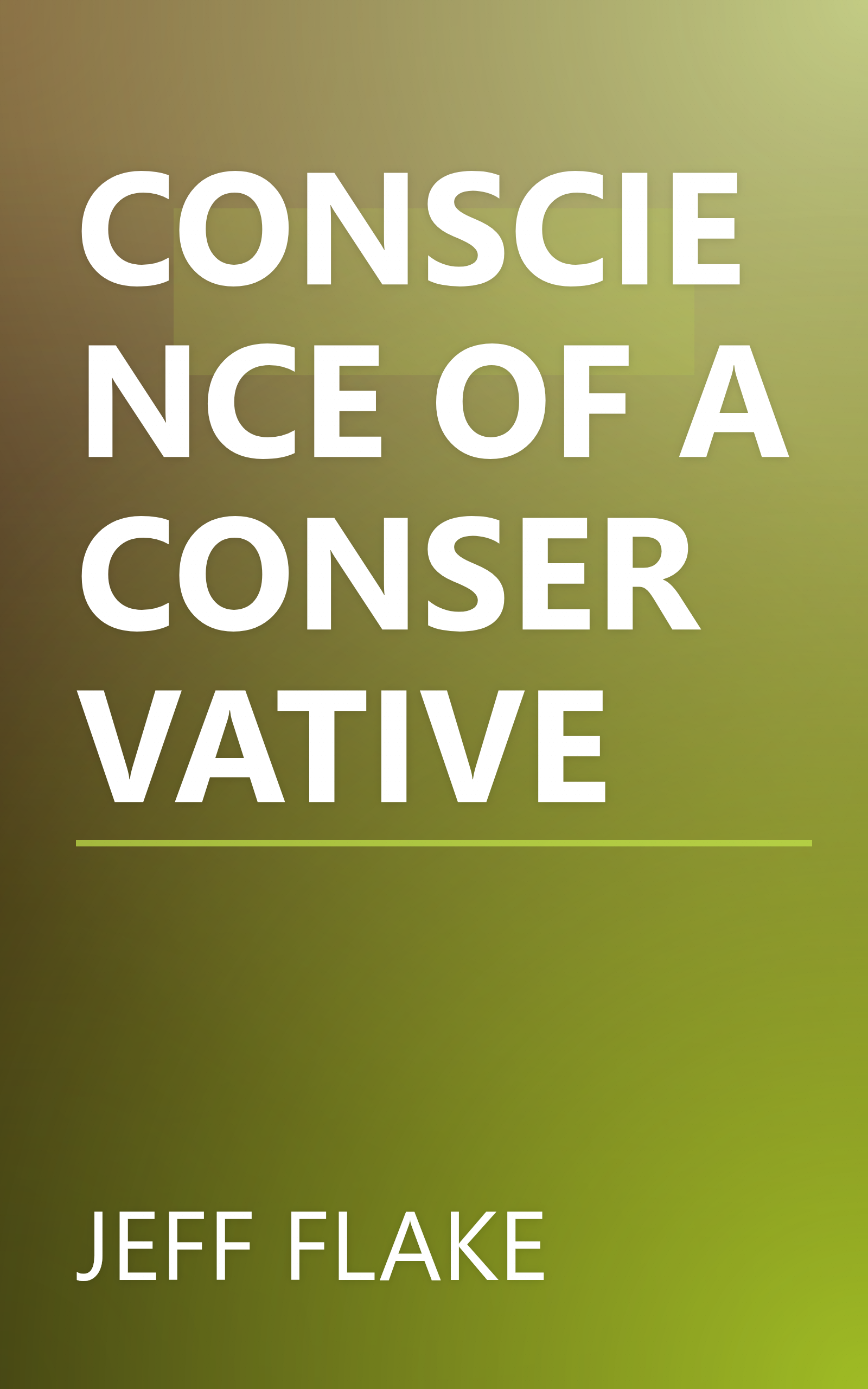 CONSCIENCE OF A CONSERVATIVE book cover