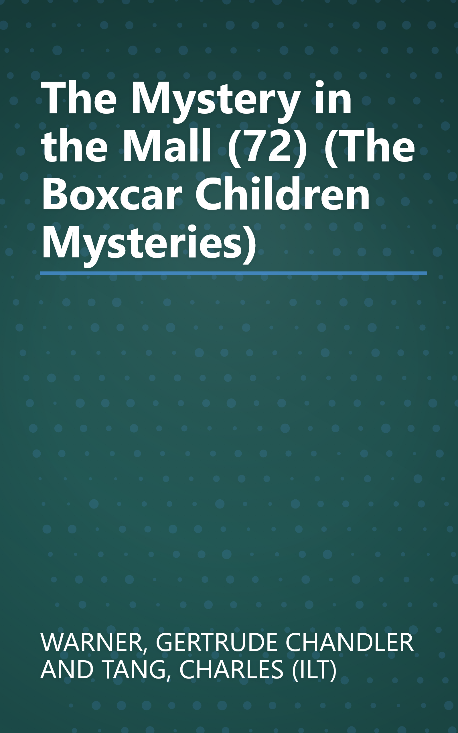 The Mystery in the Mall (72) (The Boxcar Children Mysteries) book cover