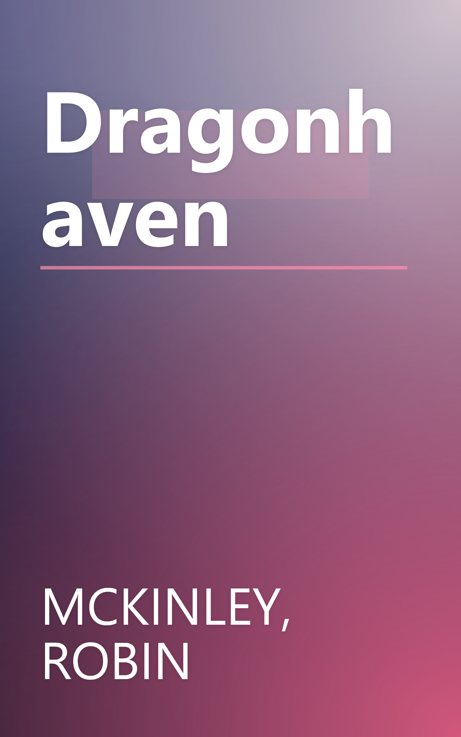 Dragonhaven book cover