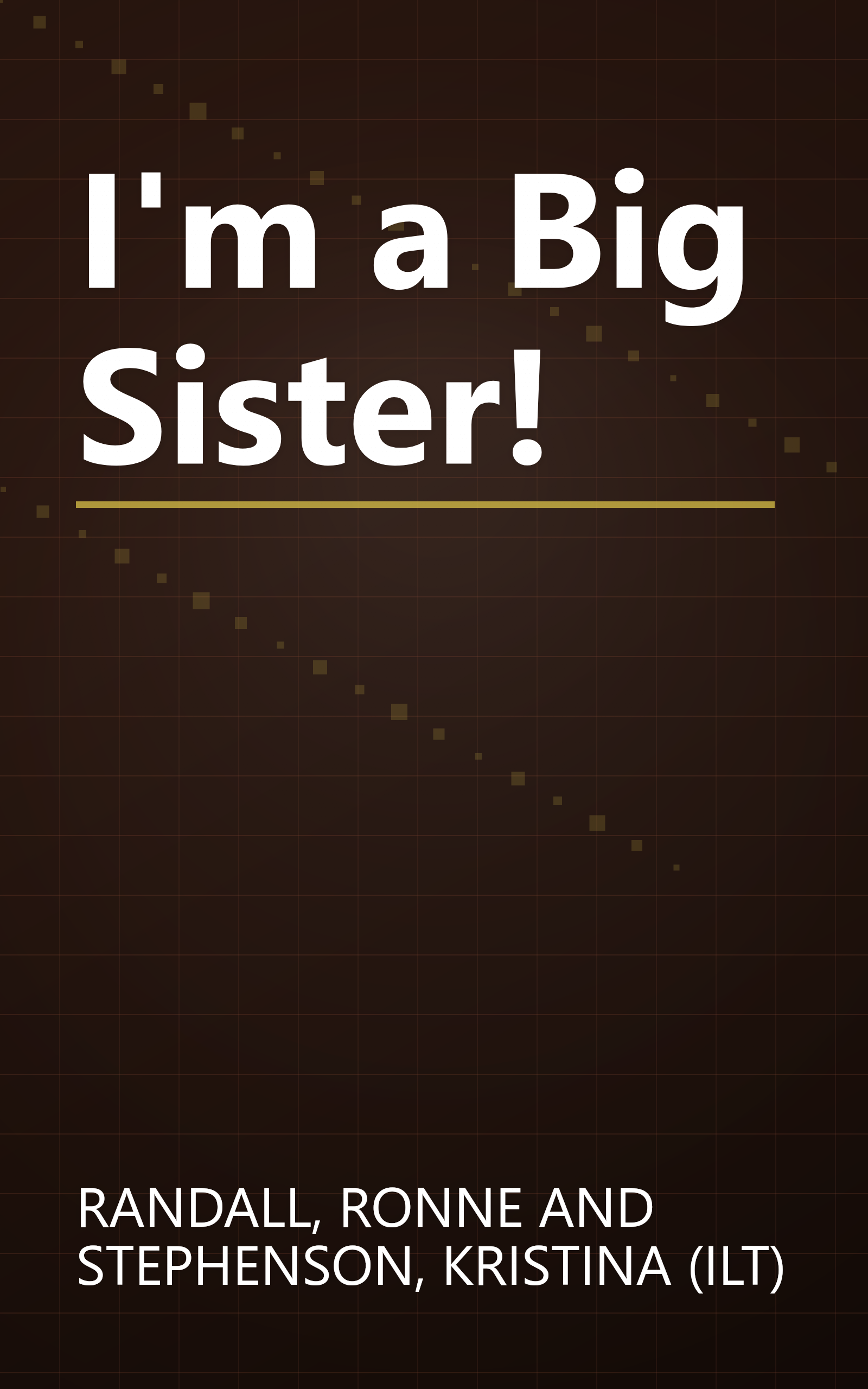 I'm a Big Sister! book cover