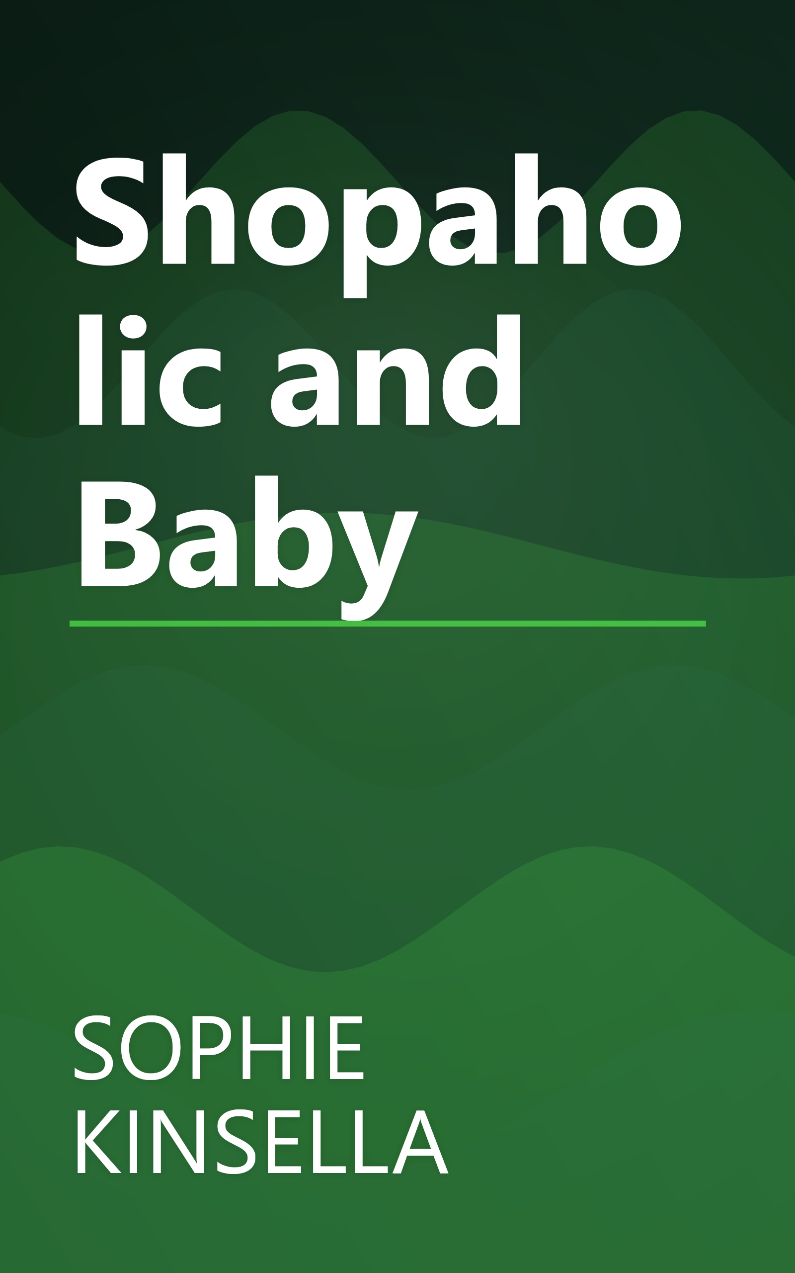 Shopaholic and Baby book cover