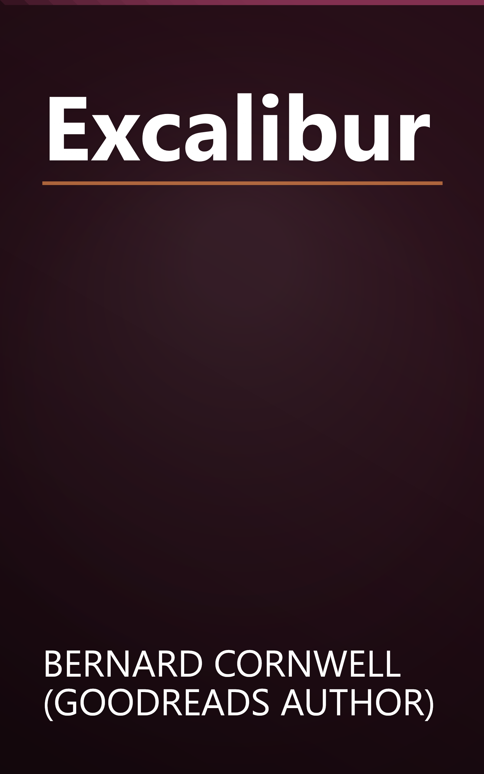 Excalibur book cover