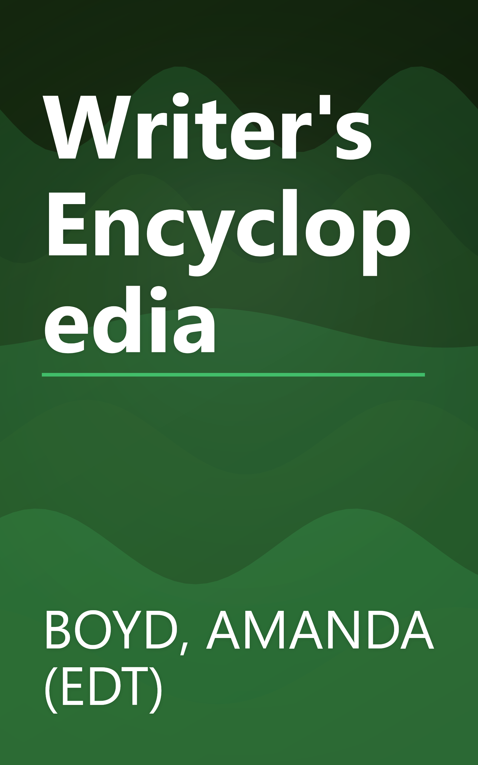 Writer's Encyclopedia book cover