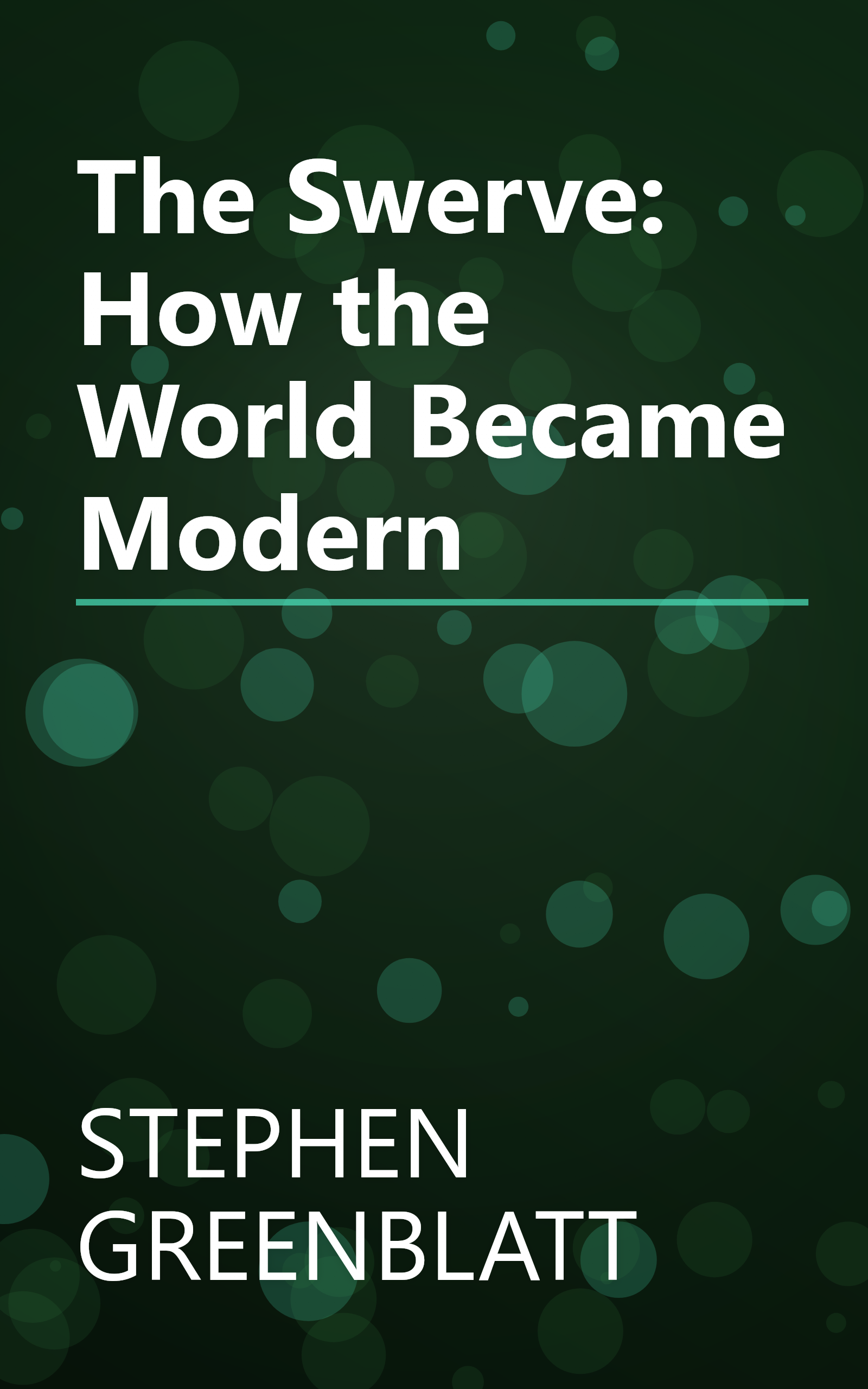 The Swerve: How the World Became Modern book cover