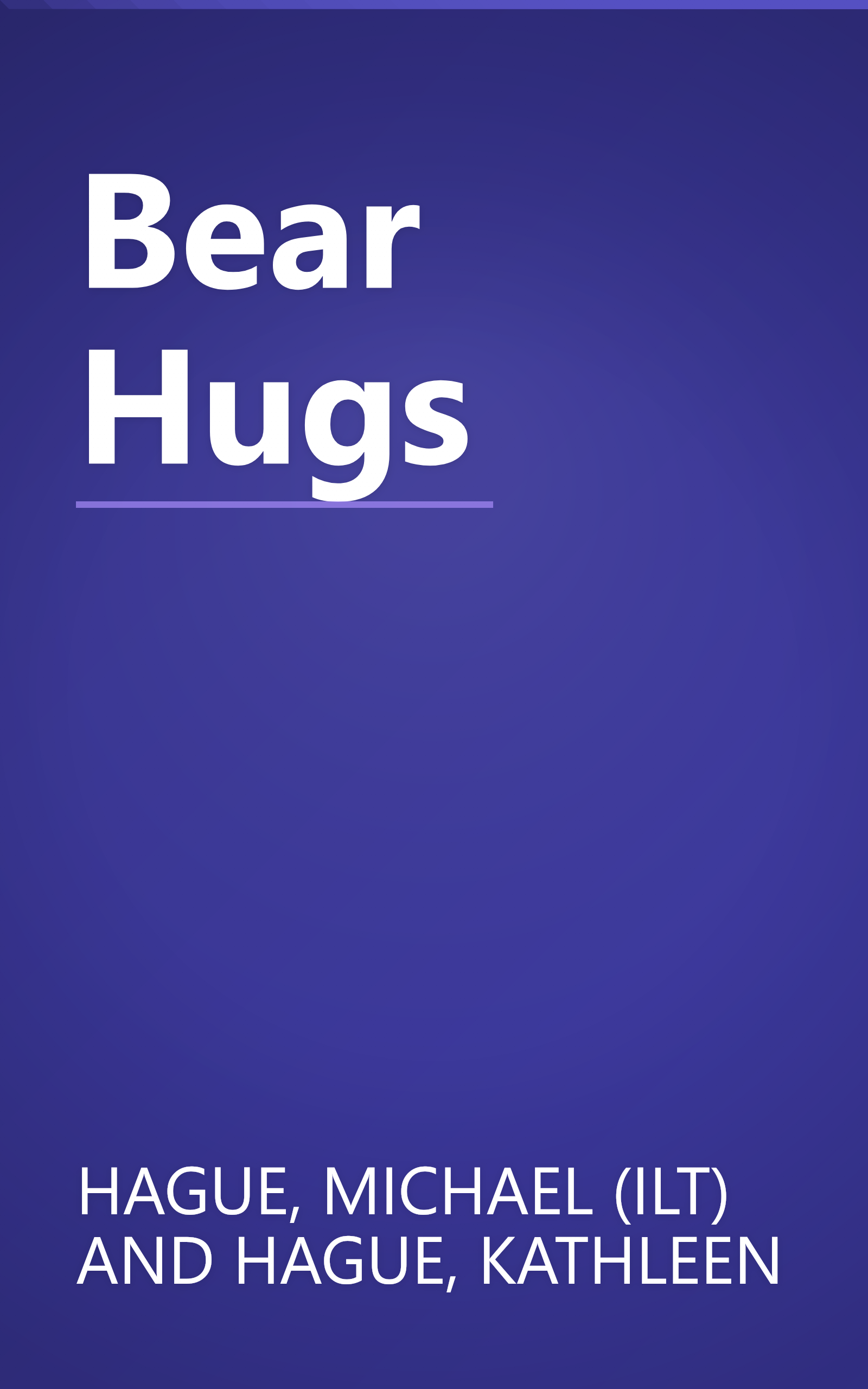 Bear Hugs book cover