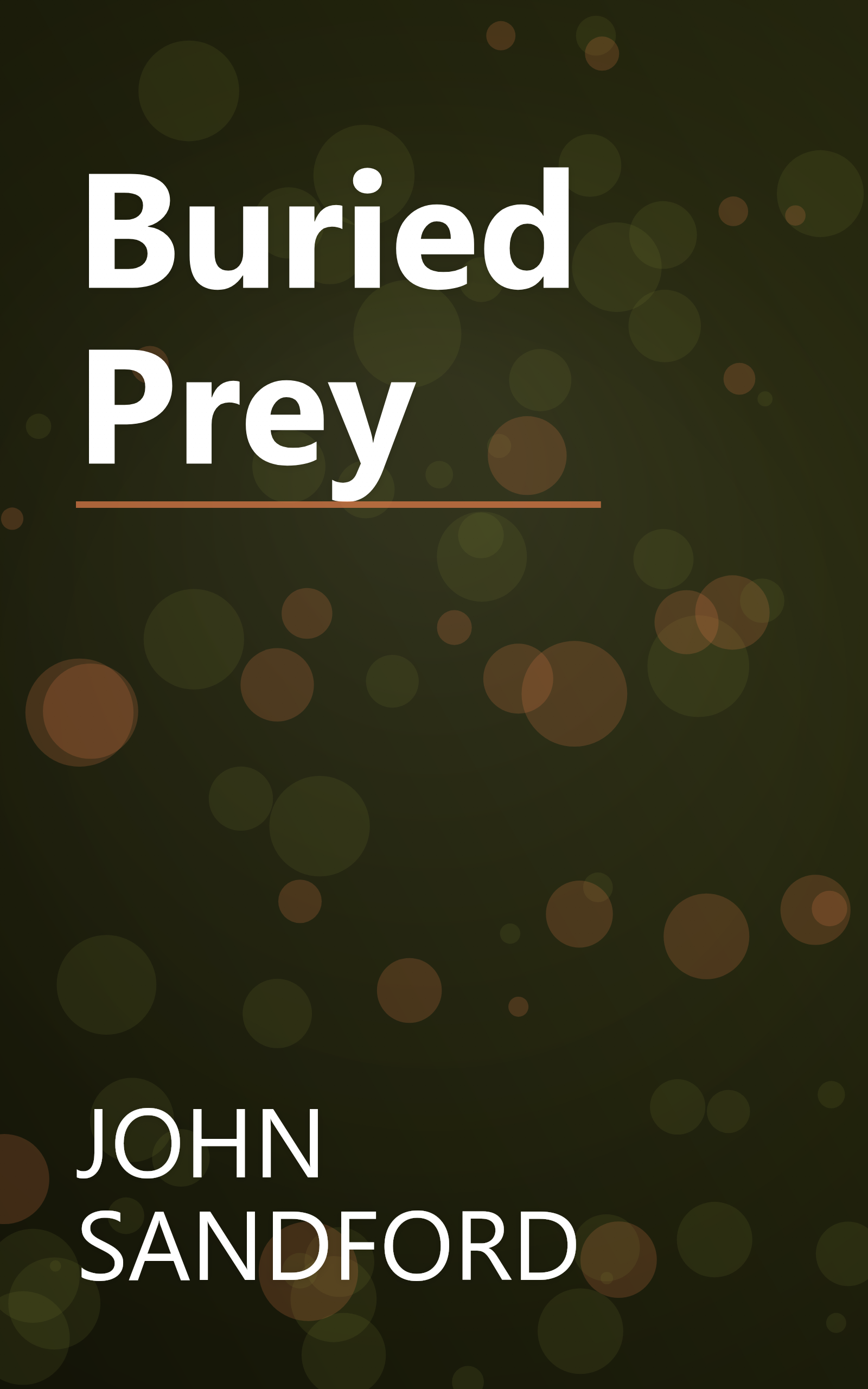 Buried Prey book cover