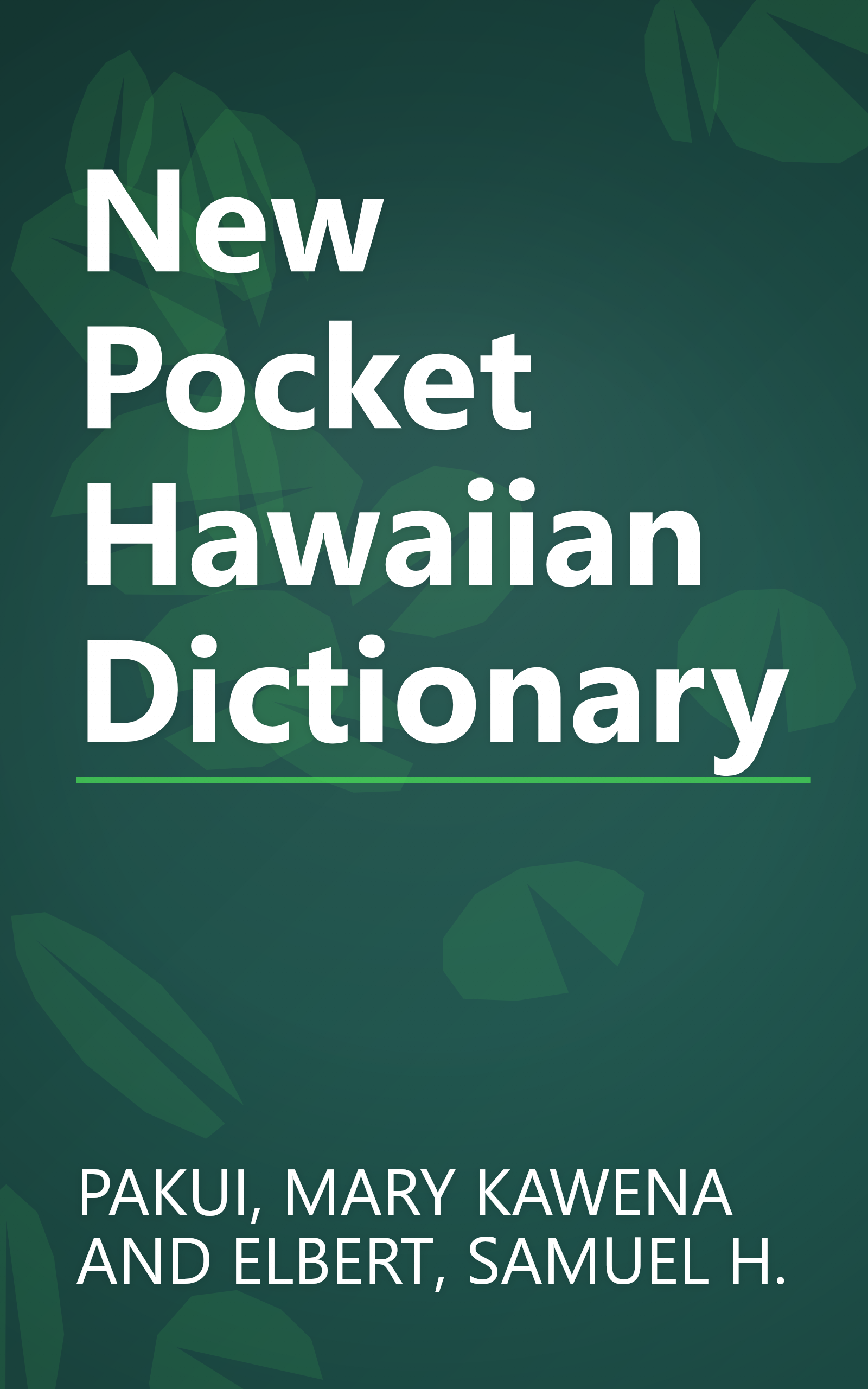 New Pocket Hawaiian Dictionary book cover