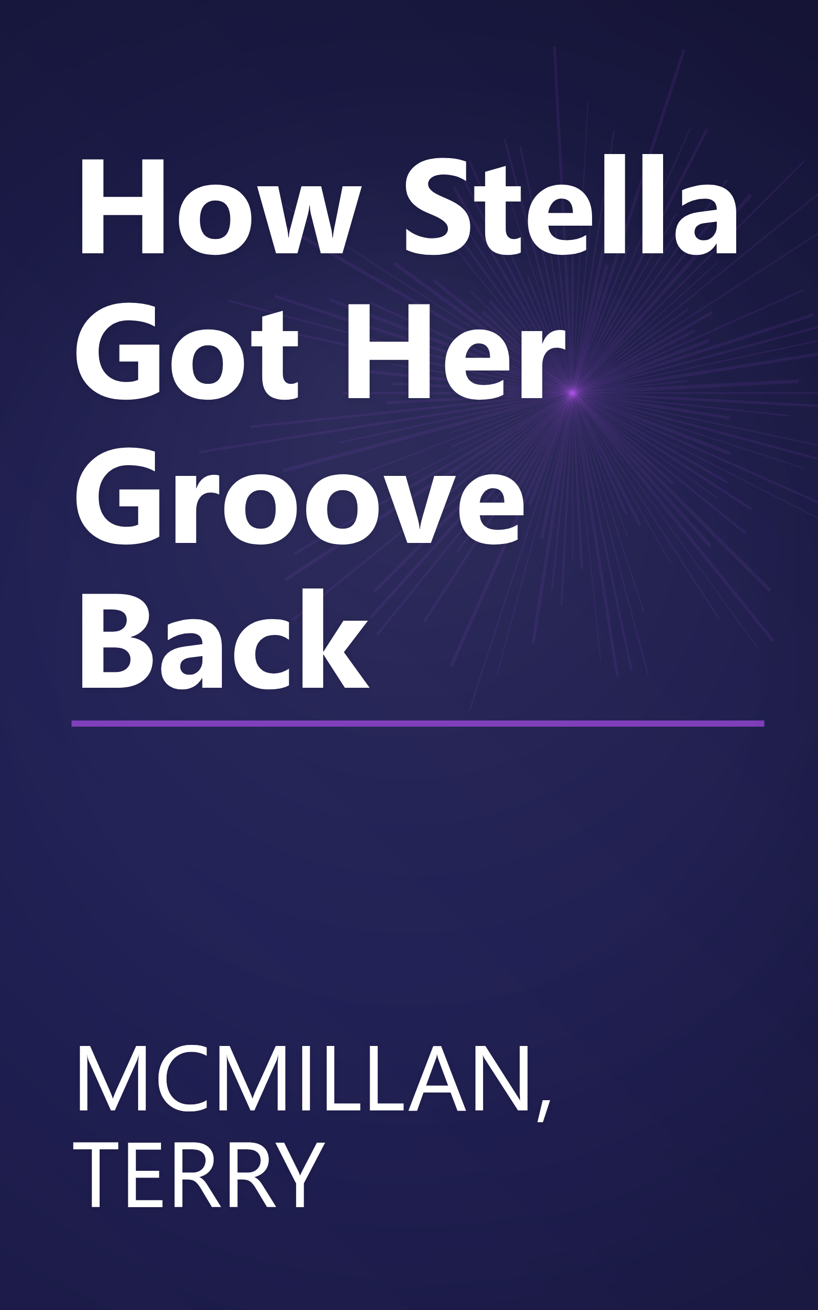 How Stella Got Her Groove Back book cover