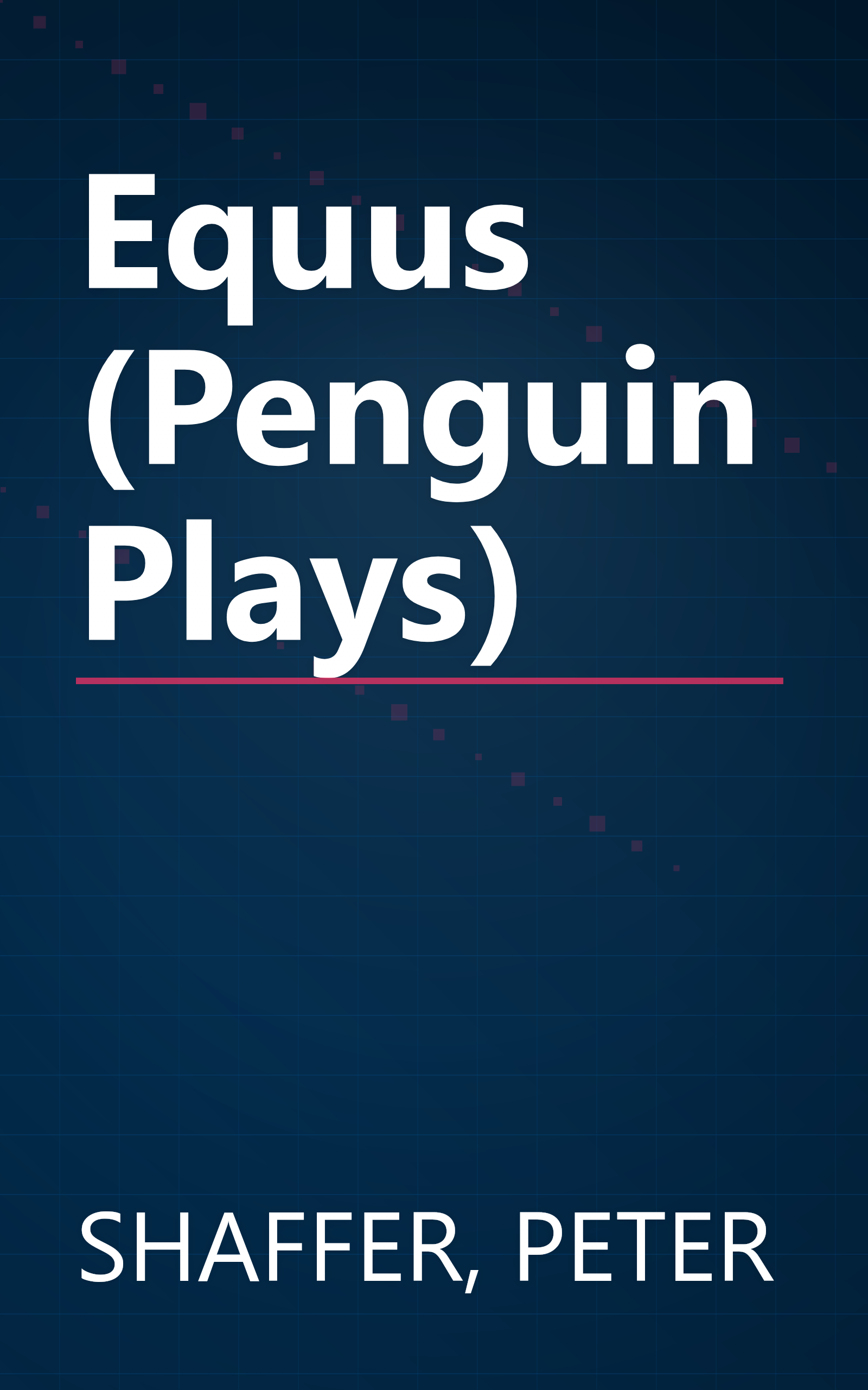 Equus (Penguin Plays) book cover