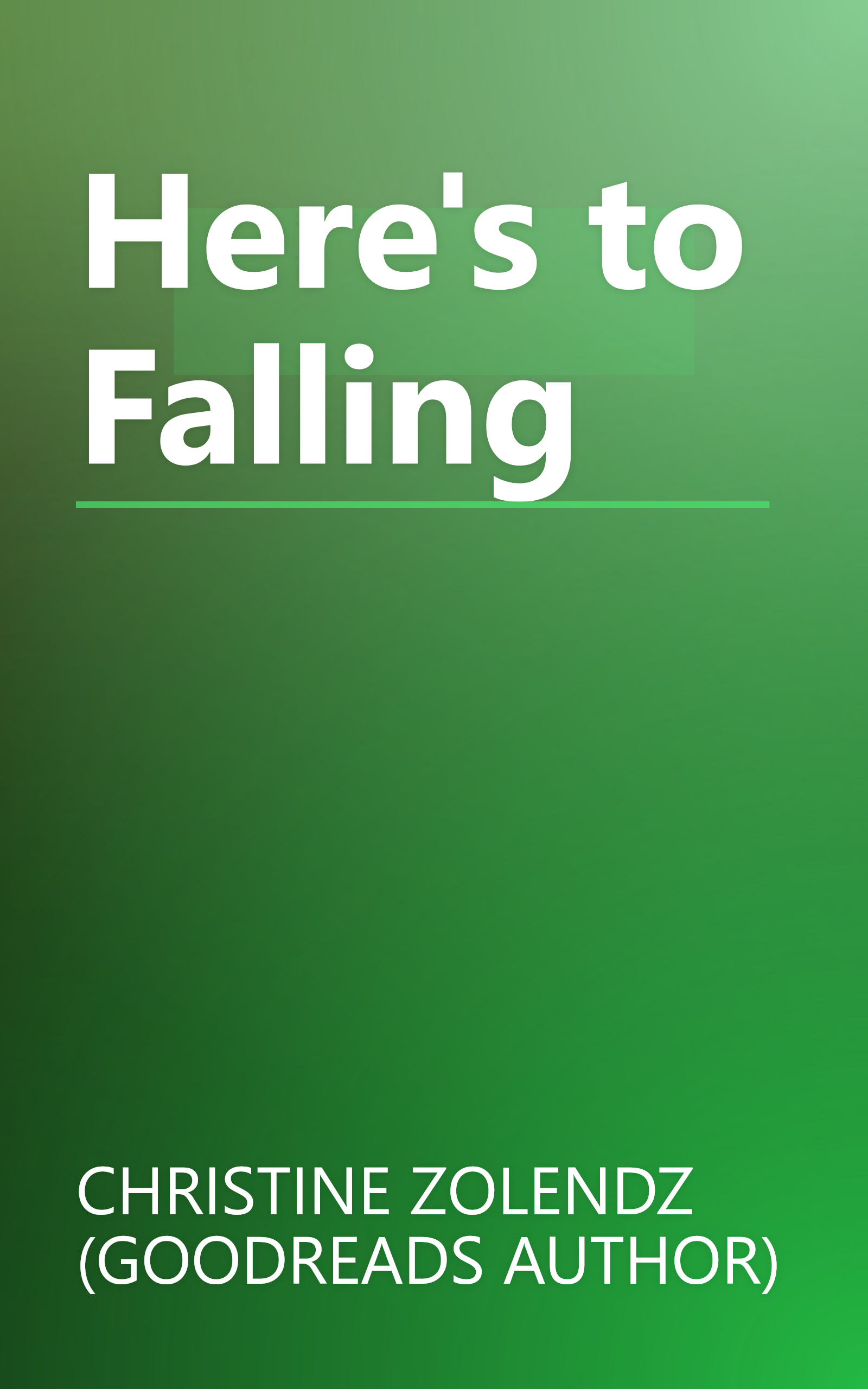 Here's to Falling book cover